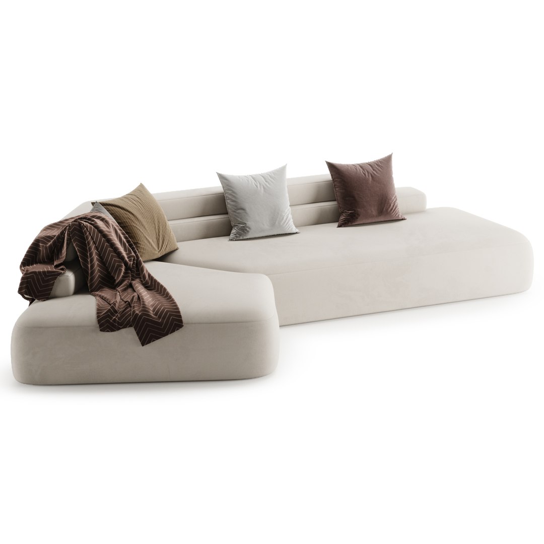 Rift Sofa By Patricia Urquiola 3D Model - TurboSquid 2107579