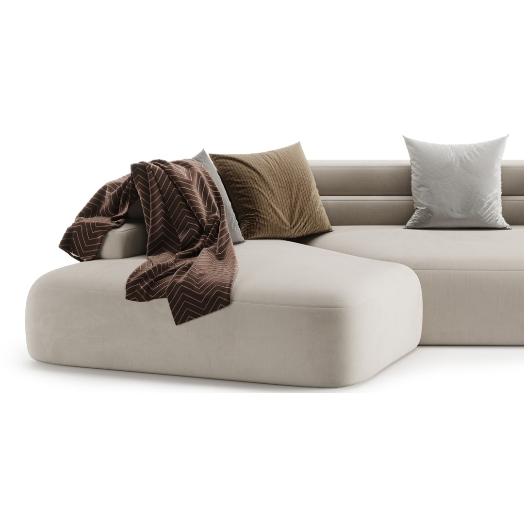 Rift Sofa By Patricia Urquiola 3D Model - TurboSquid 2107579