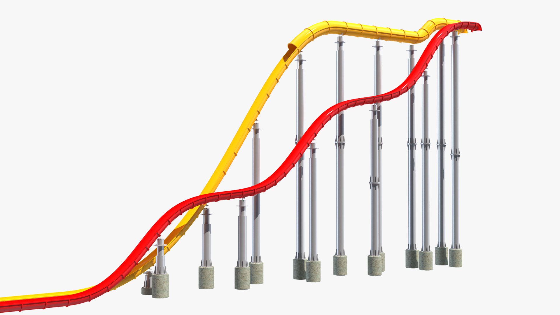 3D Model Water Slides - TurboSquid 1505584