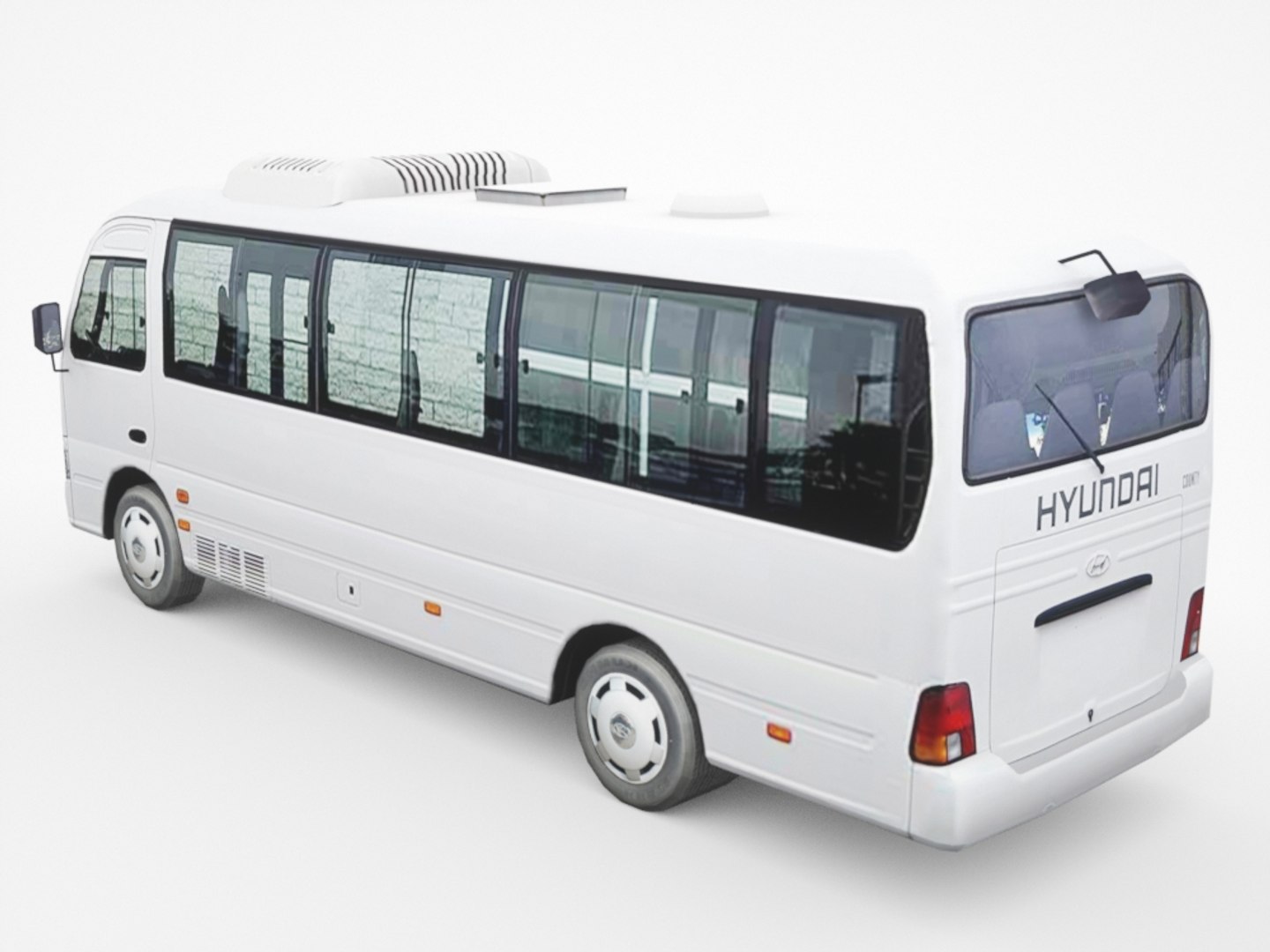 Hyundai County Deluxe Bus Model - TurboSquid 1376224