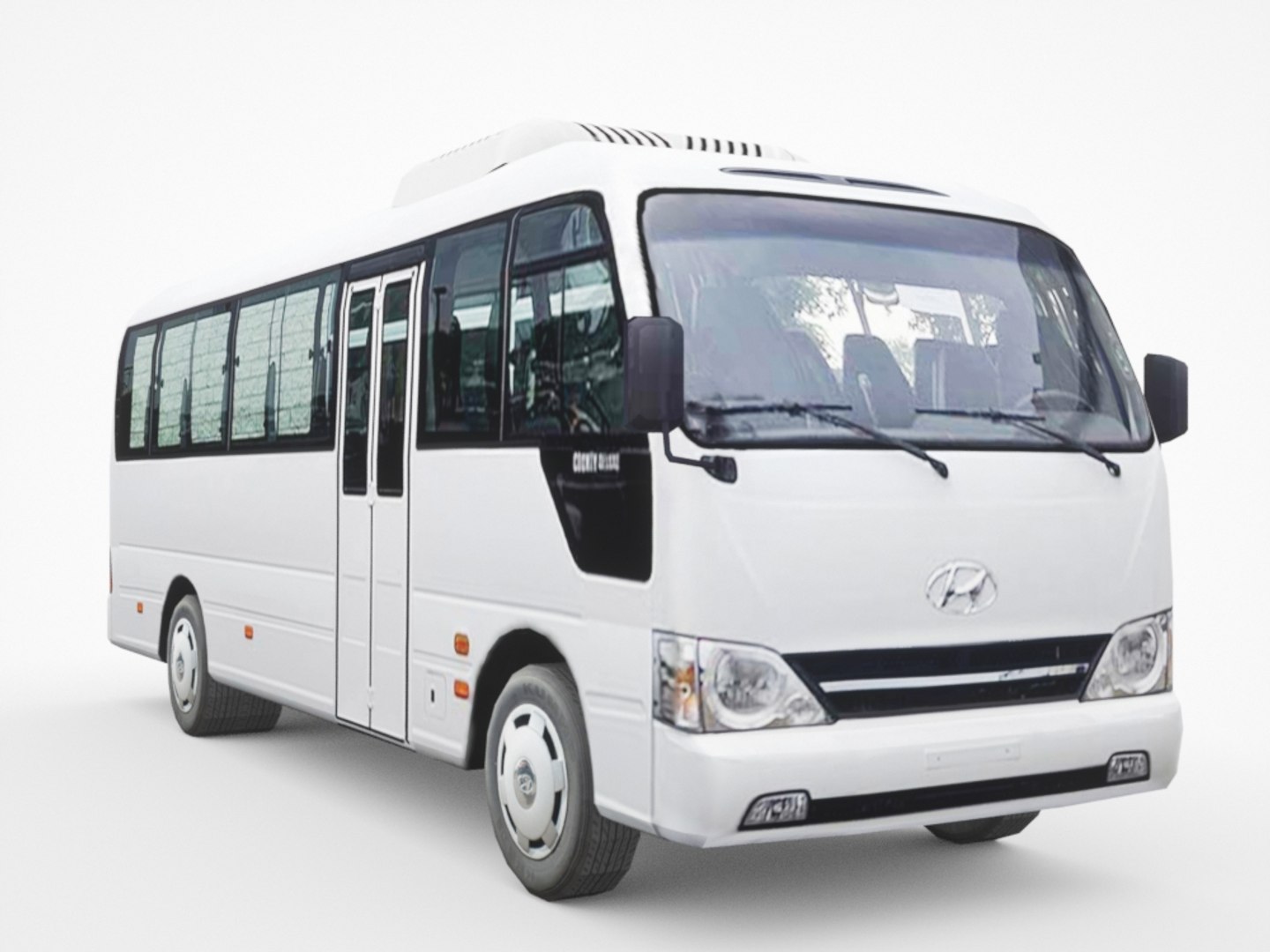 Hyundai County Deluxe Bus Model - TurboSquid 1376224