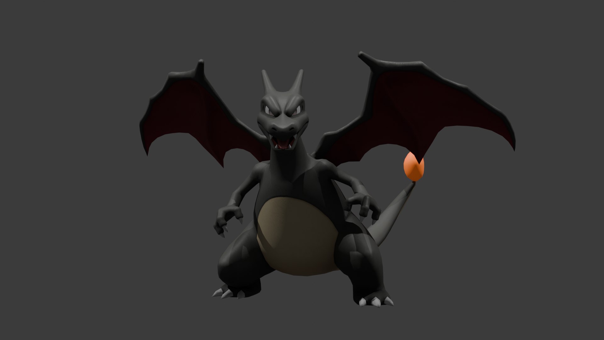 3D Model CharizardAnimated - TurboSquid 2351875