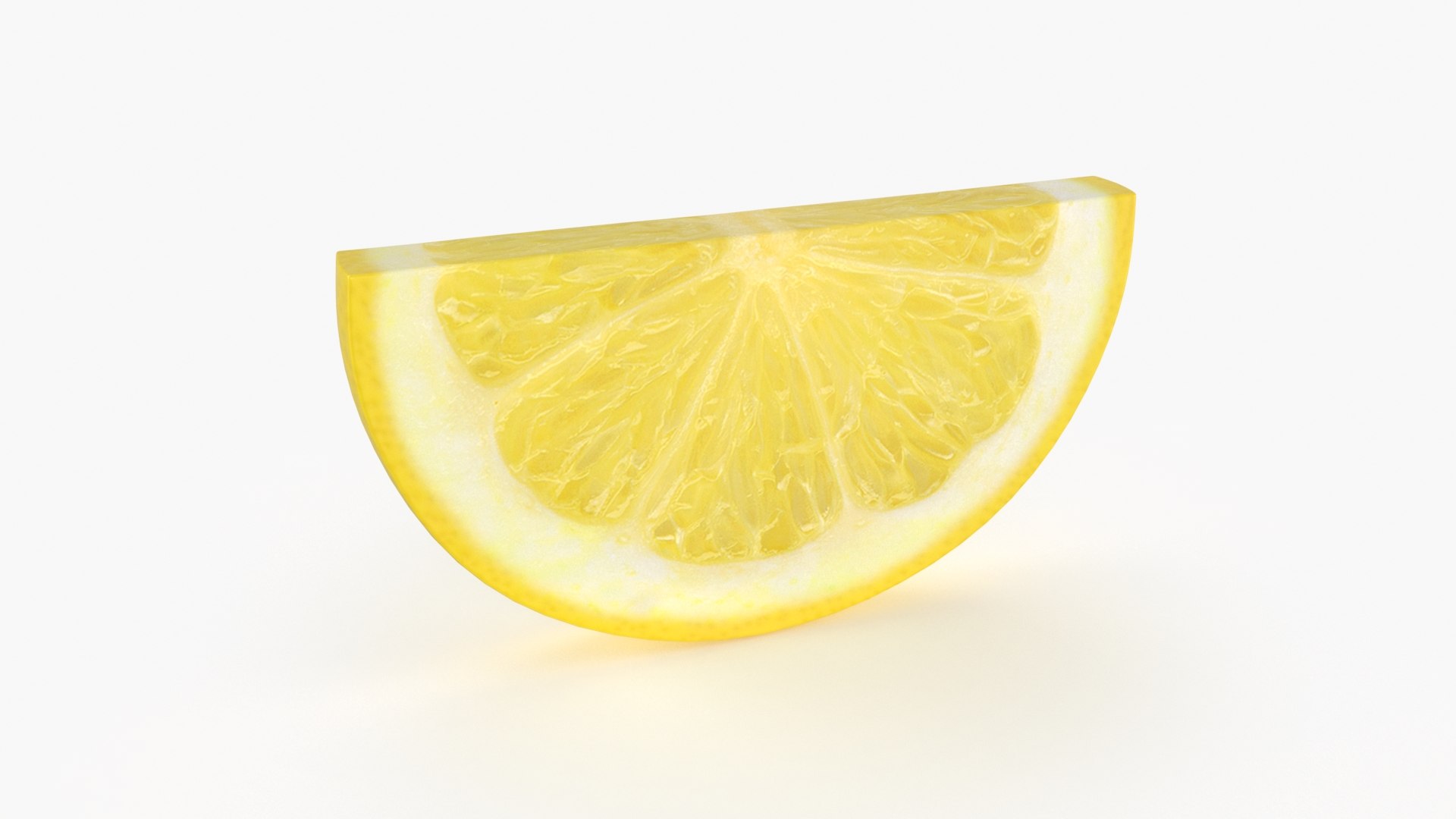 Half Lemon Slice 3D model - TurboSquid 1990030