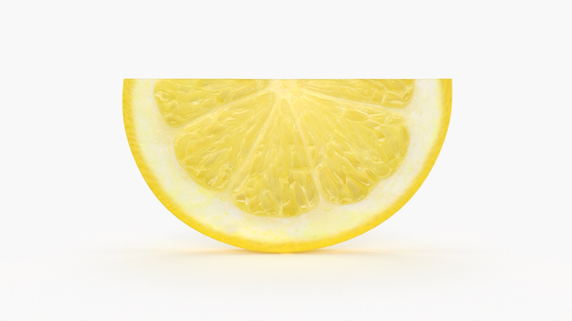 Half Lemon Slice 3D Model - TurboSquid 1990030