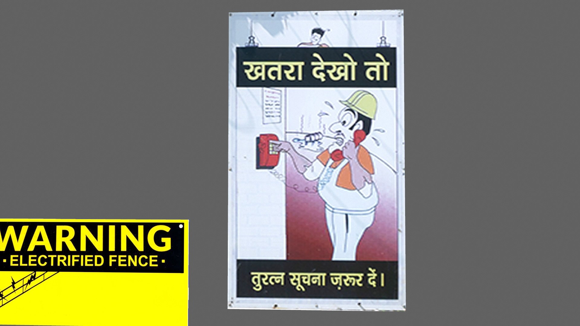 Warning Signs Model - TurboSquid 2317663