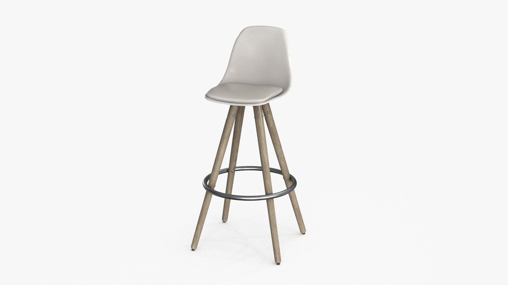 Nordic Blanco Stool 3D - TurboSquid 2218580