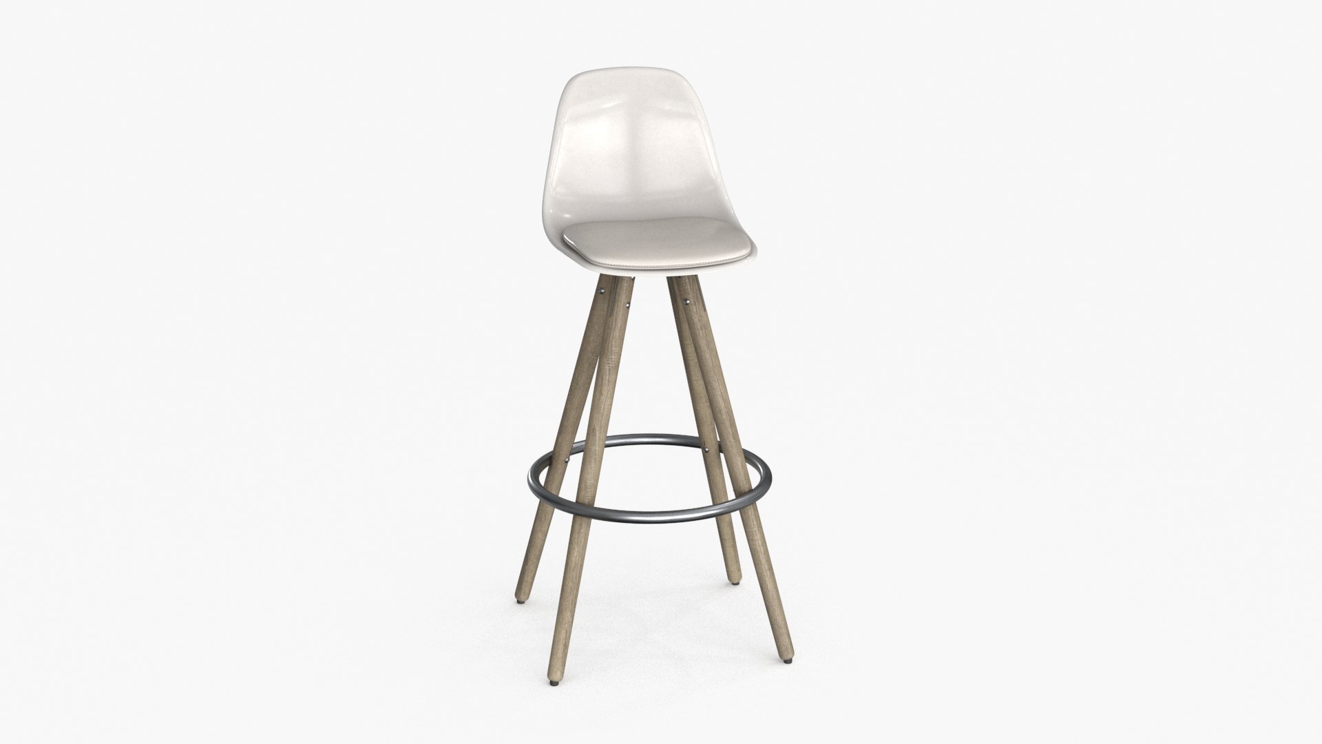 Nordic Blanco Stool 3D - TurboSquid 2218580