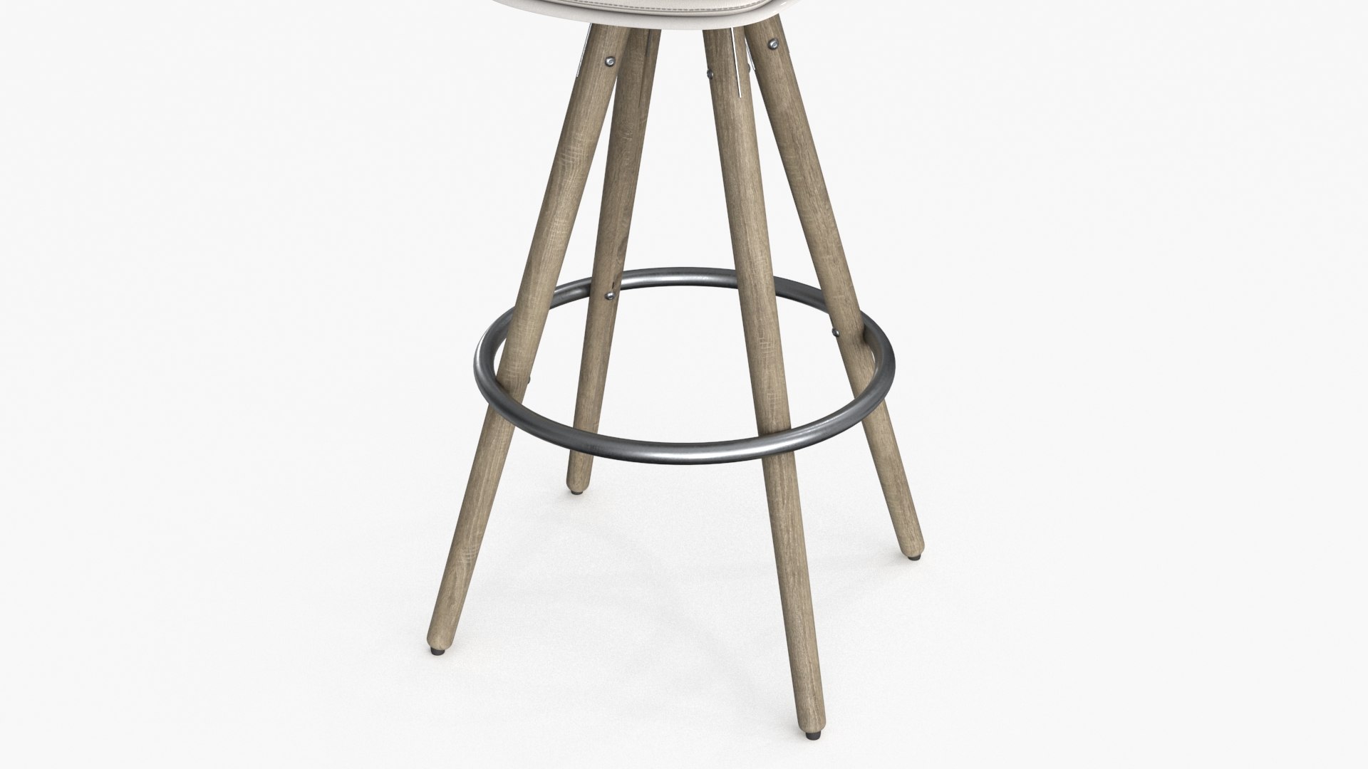 Nordic Blanco Stool 3D - TurboSquid 2218580