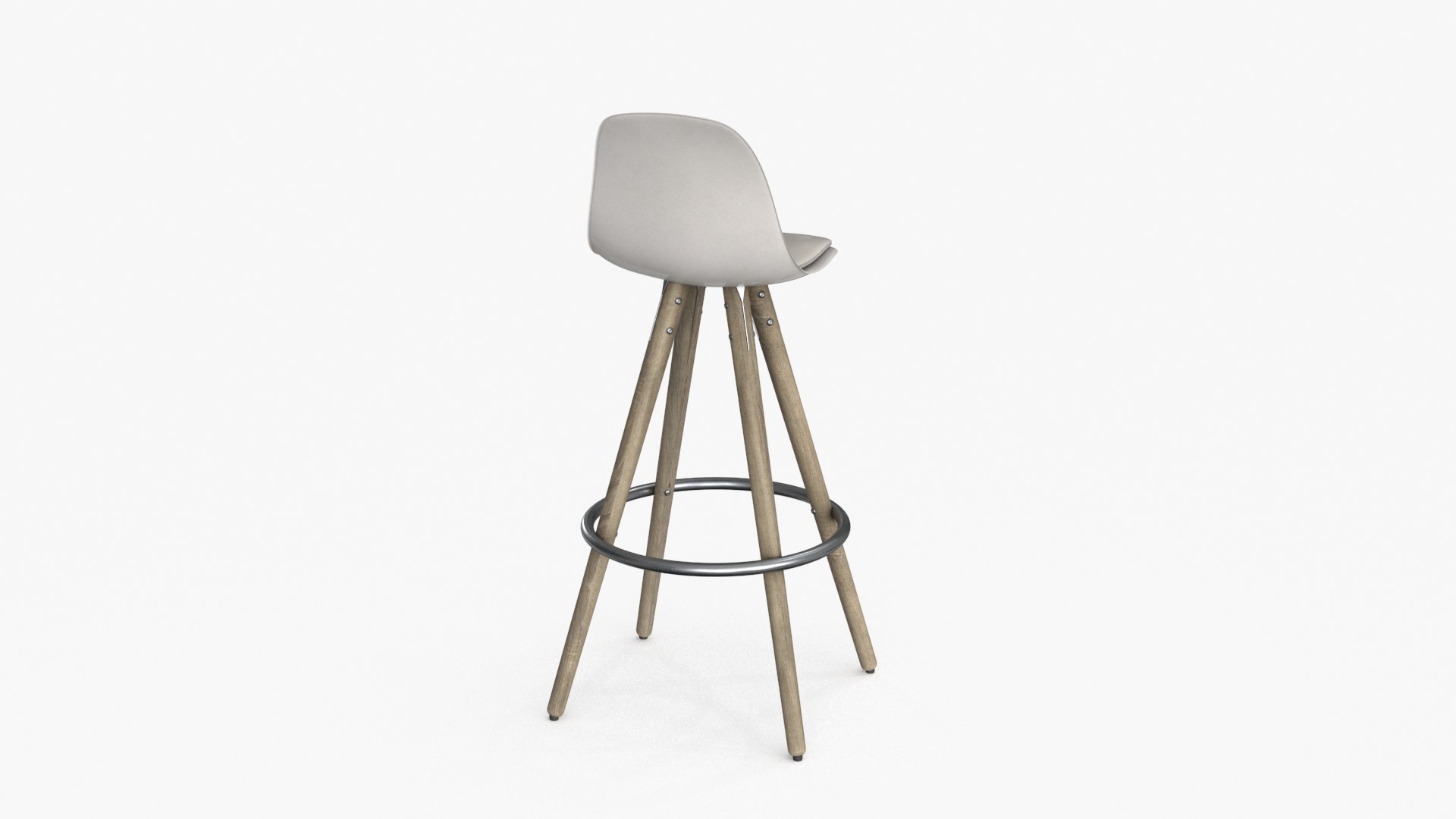 Nordic Blanco Stool 3D - TurboSquid 2218580