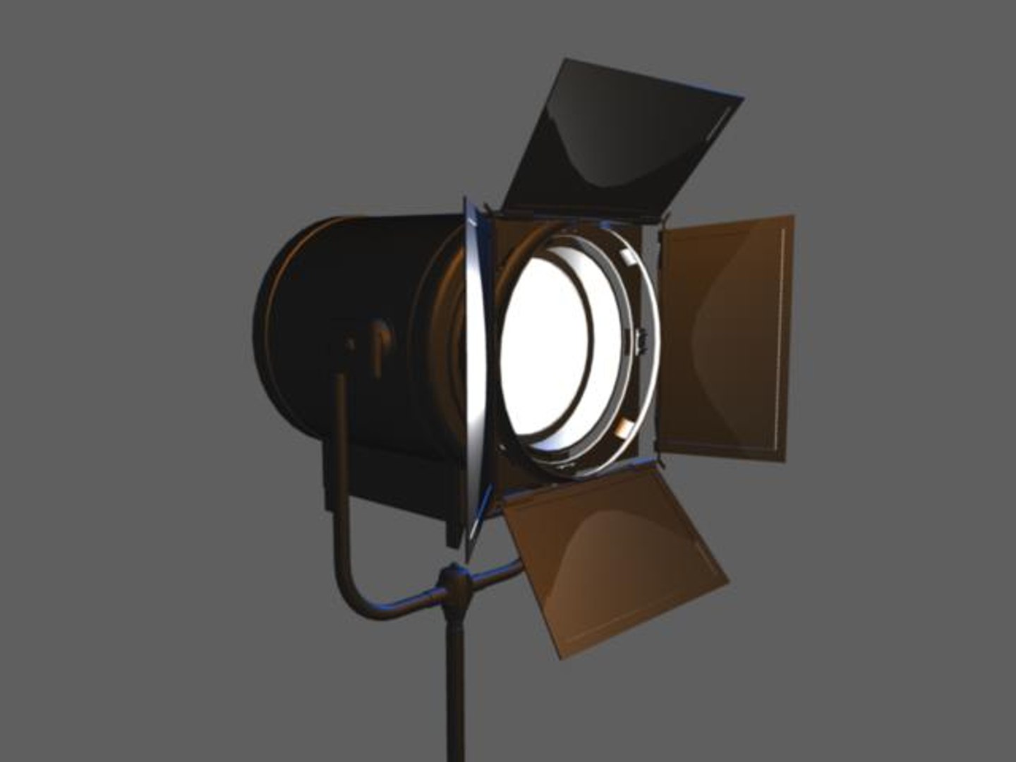 3d spotlight light