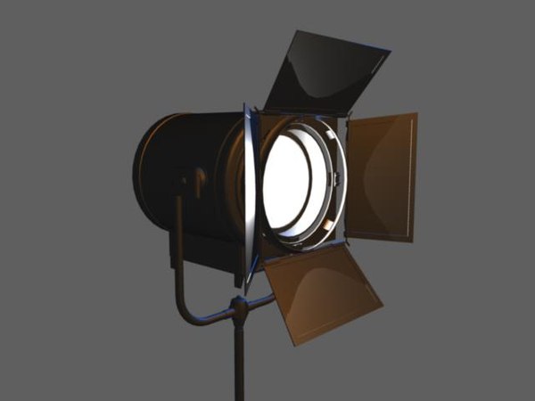 3d spotlight light