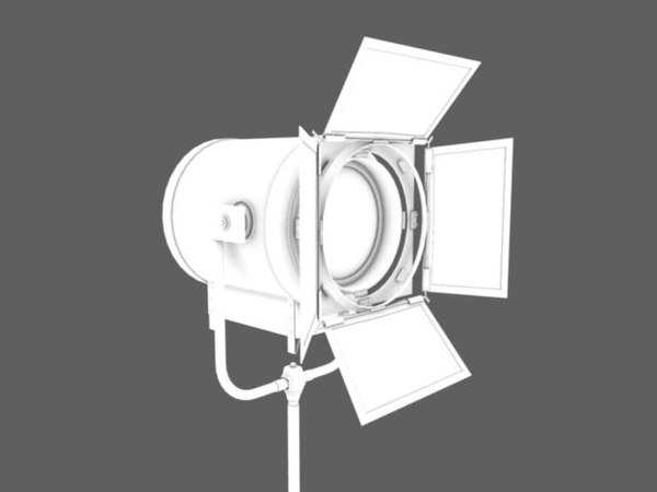 3d spotlight light
