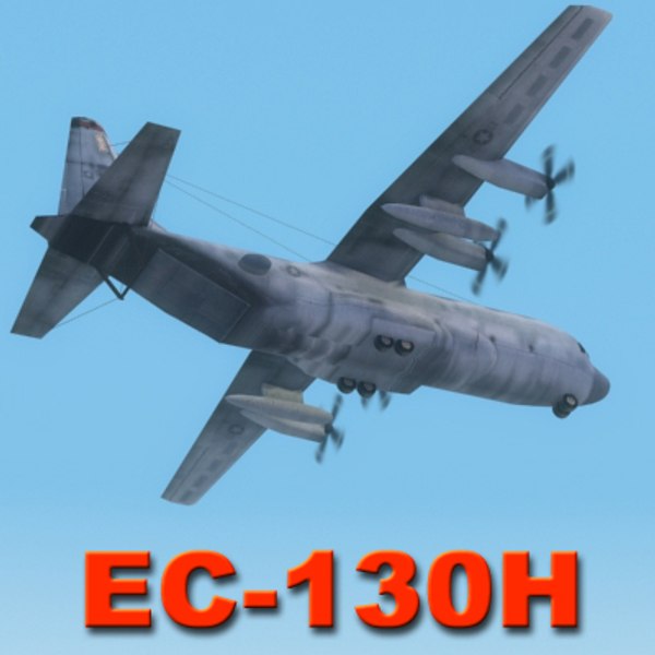 3d ec-130h compass aircraft