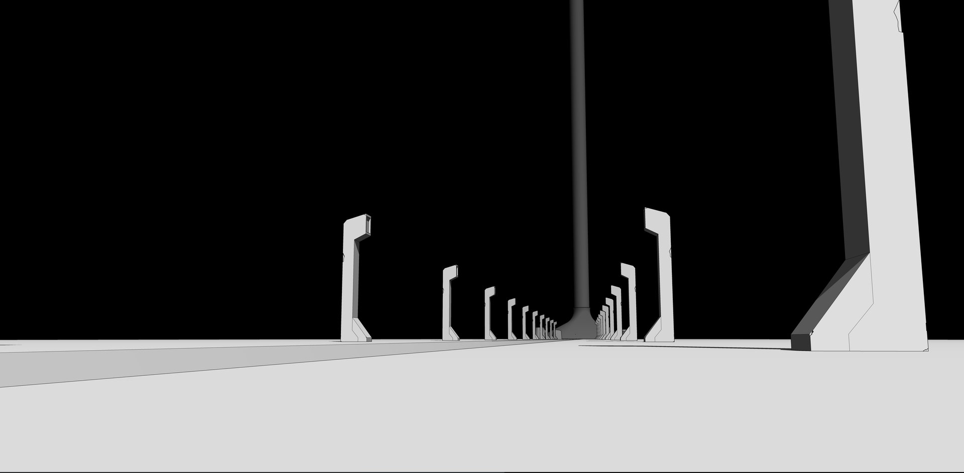 3D Megastructure Exposed Sector World Of Blame Model - TurboSquid 1922581