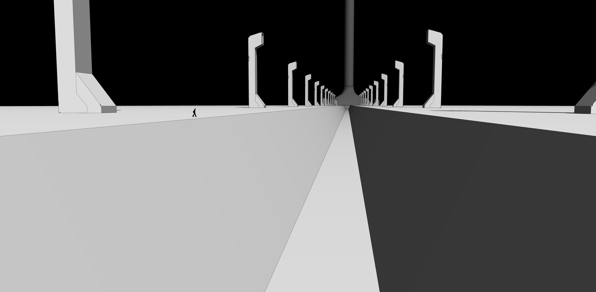 3D Megastructure Exposed Sector World Of Blame Model - TurboSquid 1922581