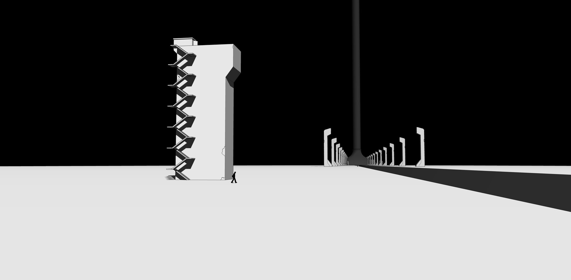 3D Megastructure Exposed Sector World Of Blame Model - TurboSquid 1922581