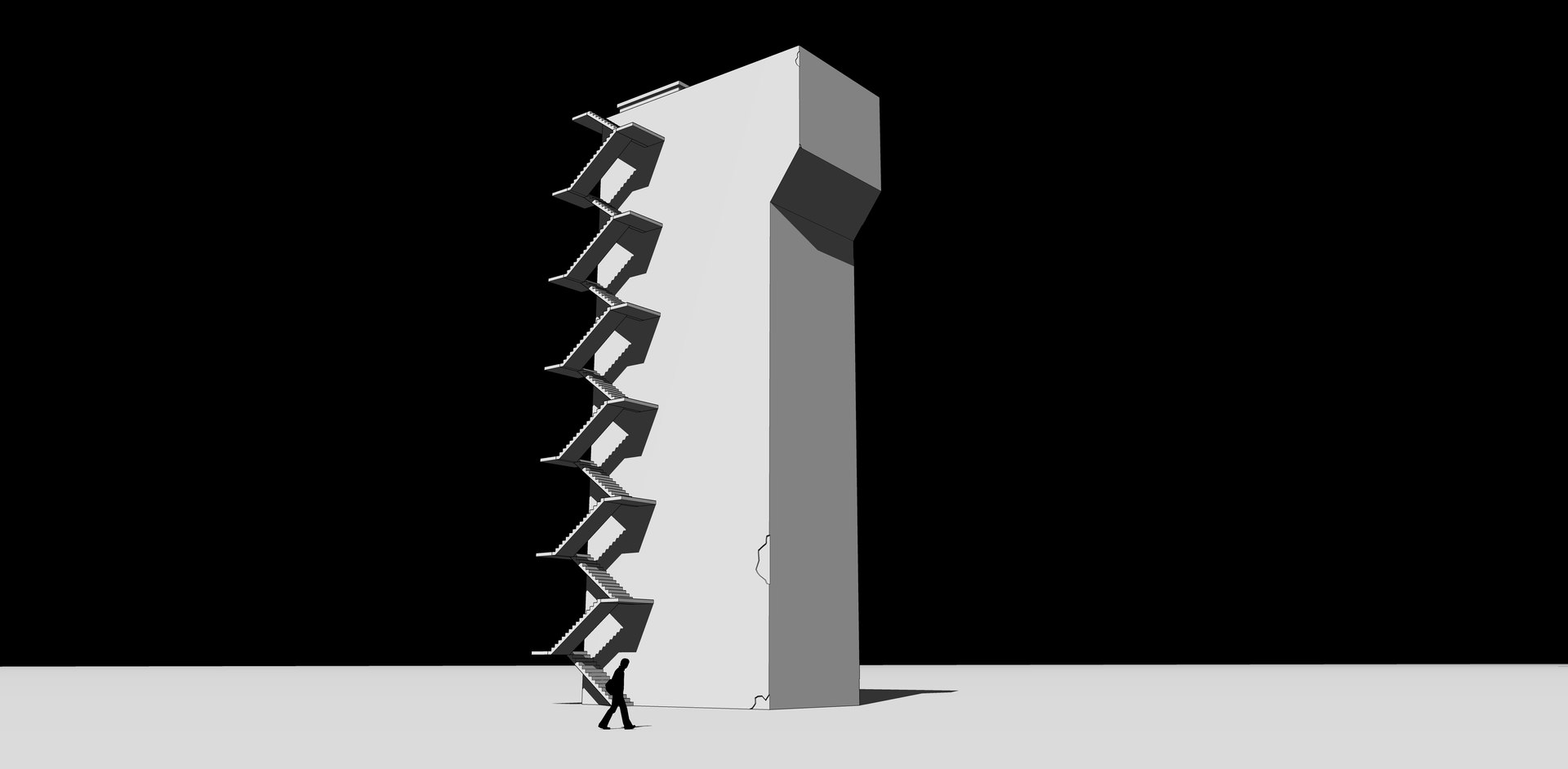 3D Megastructure Exposed Sector World Of Blame Model - TurboSquid 1922581