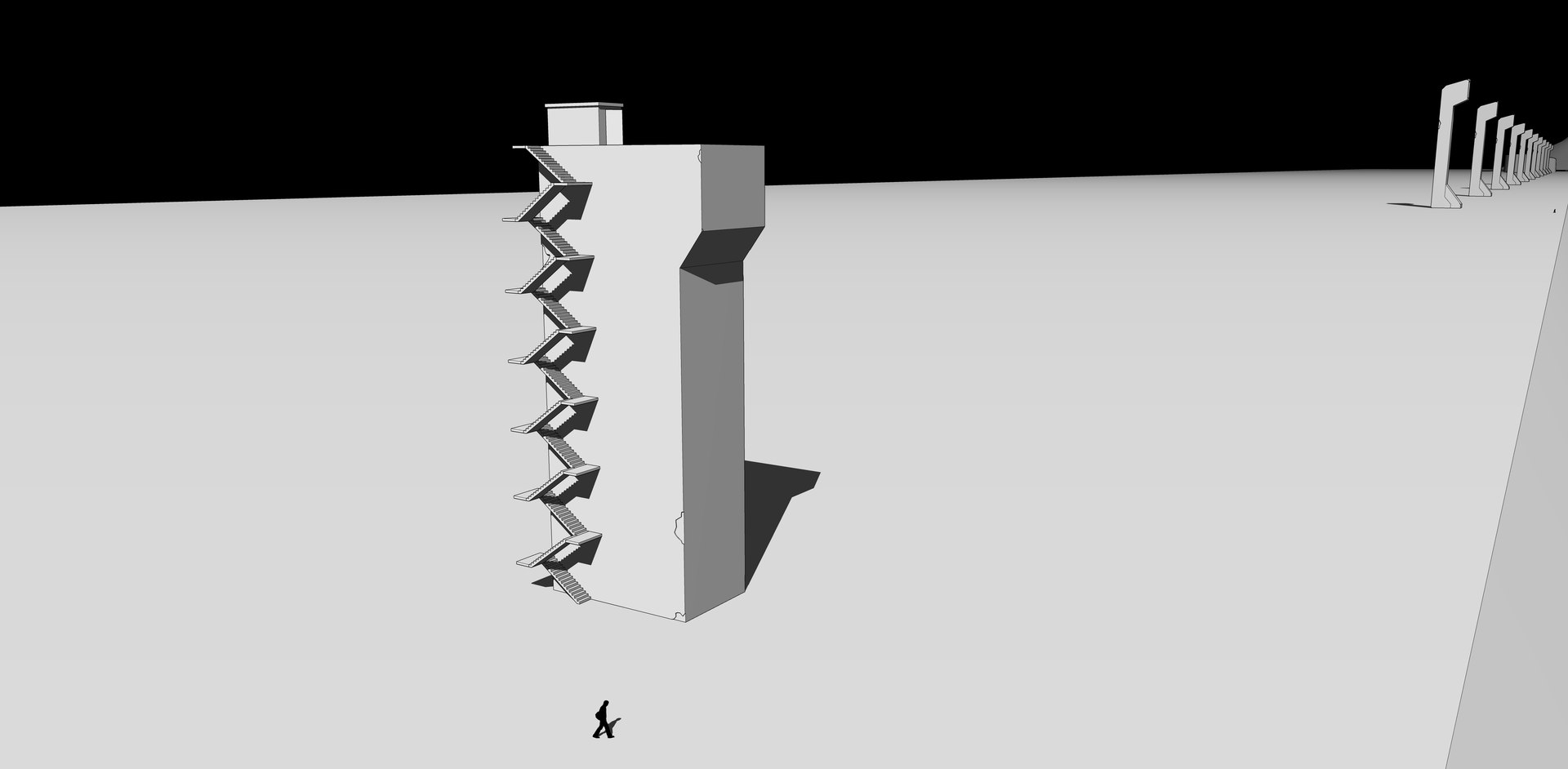 3D Megastructure Exposed Sector World Of Blame Model - TurboSquid 1922581