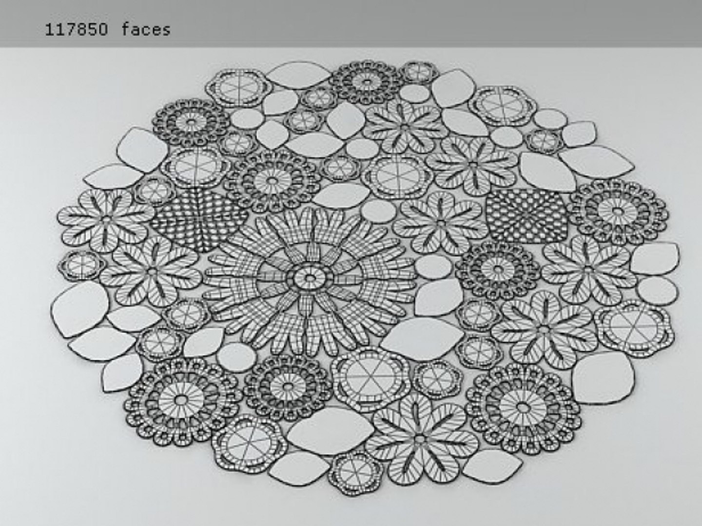 Crochet 3D Model - TurboSquid 1181112