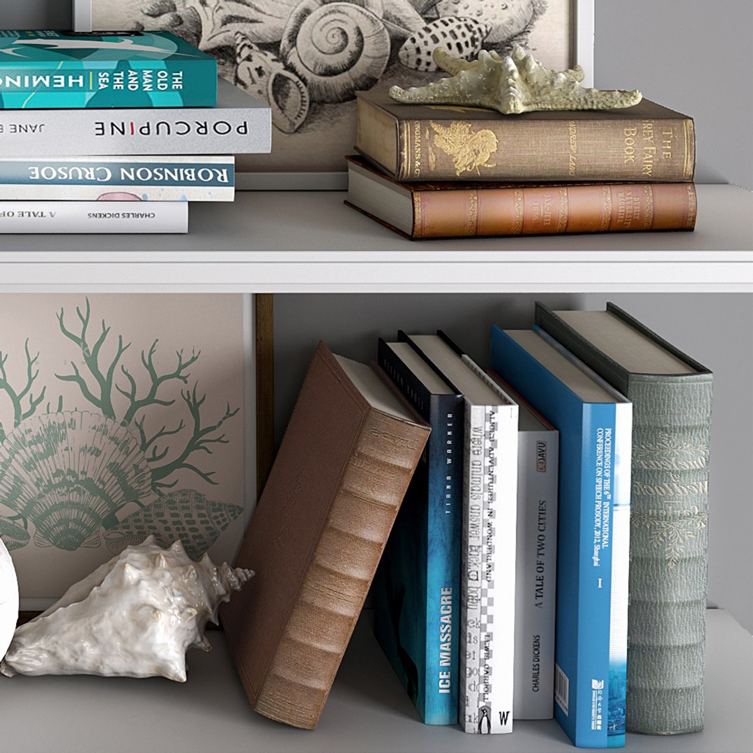 Decorative set 08 3D model - TurboSquid 1202789