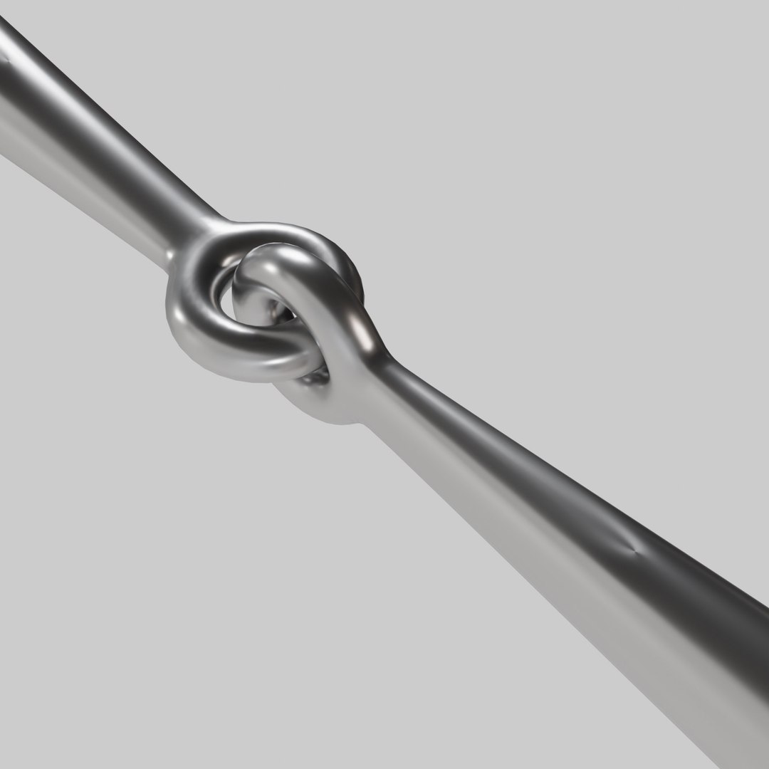 Jointed Snaffle Horse Bit Model - TurboSquid 1974610