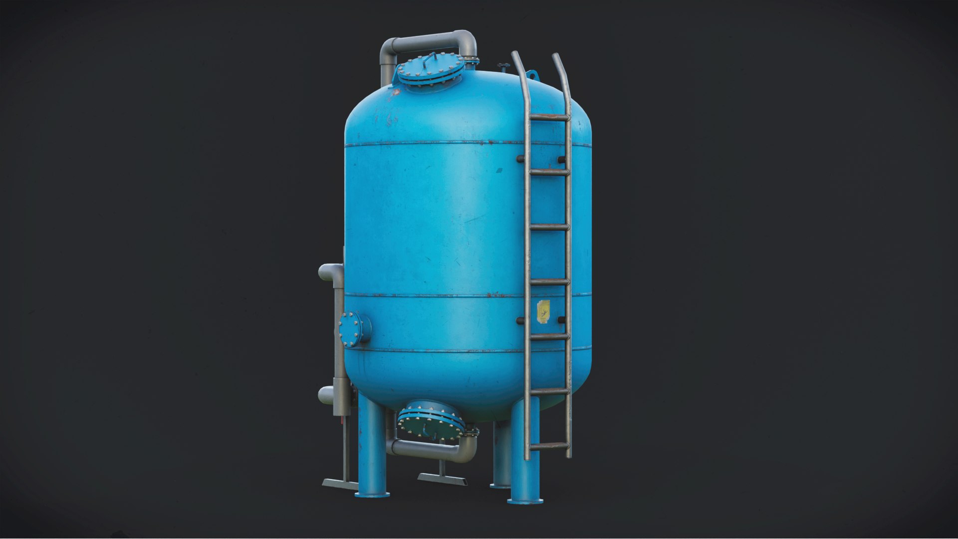 Water Filter GameReady LODs 3D model - TurboSquid 2074088