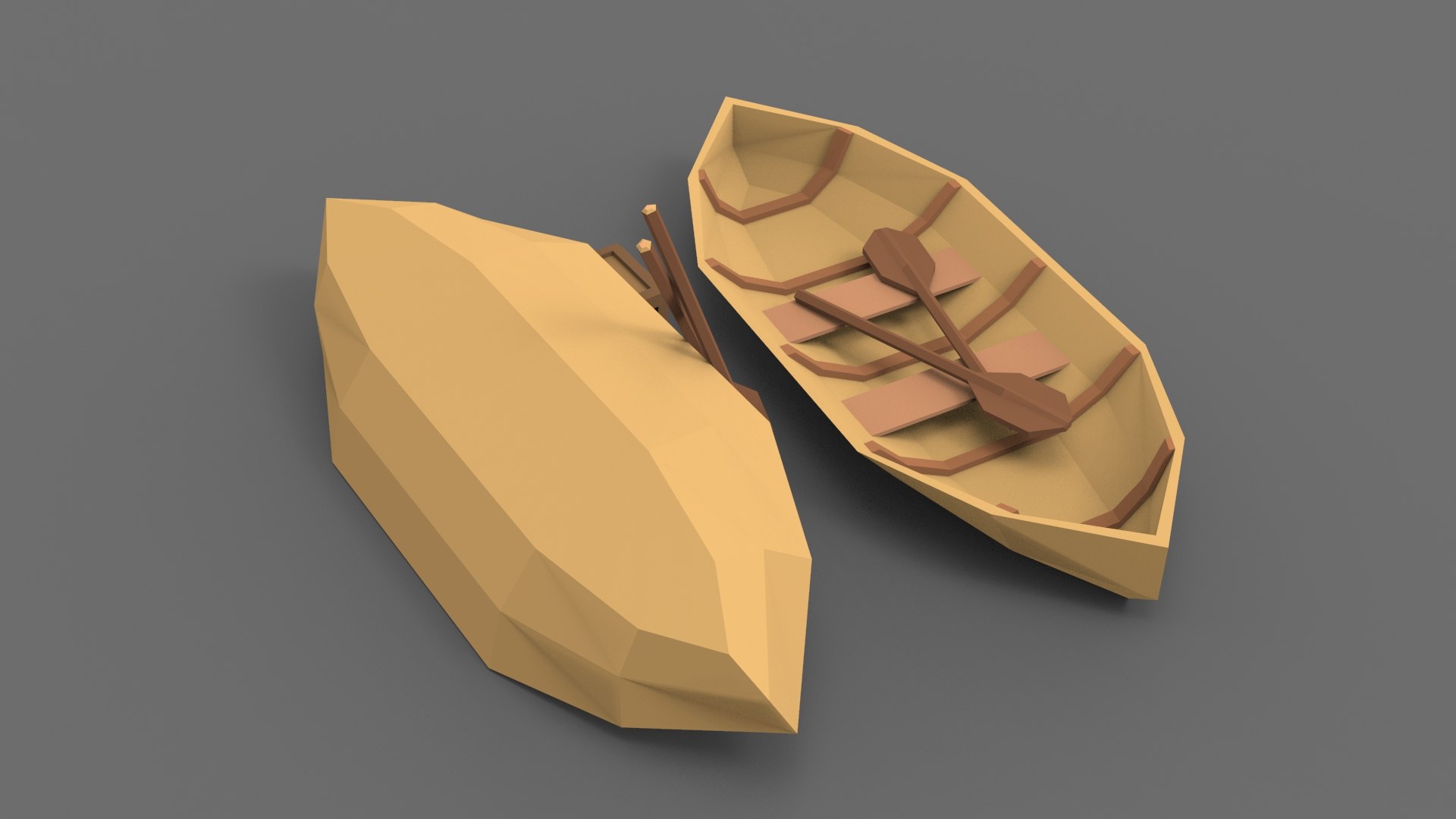 3D Low Poly Stylized Boat Lowpoly Model - TurboSquid 2034531