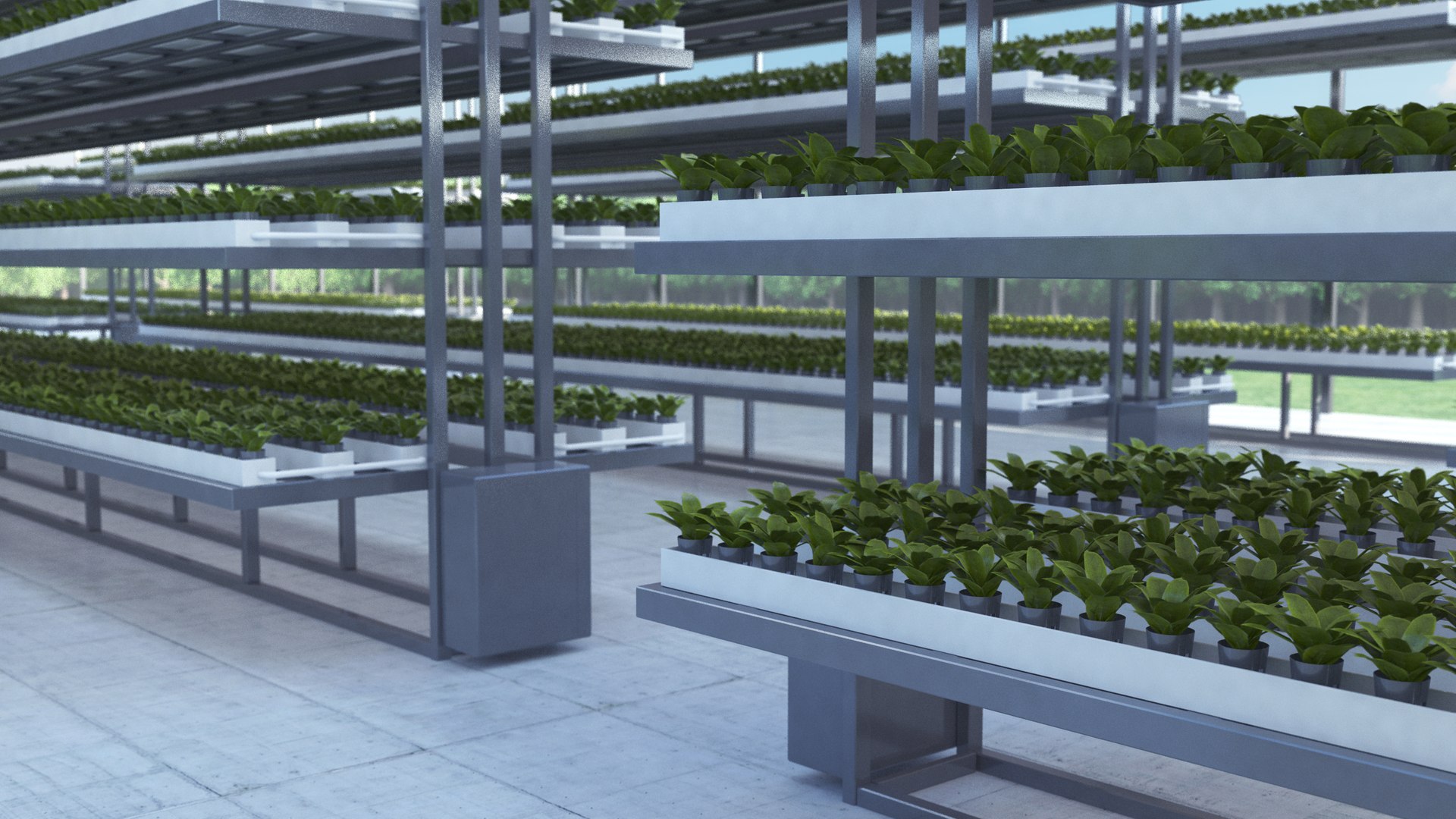 3D Model Hydroponics Vertical Farm 06 - TurboSquid 1883485