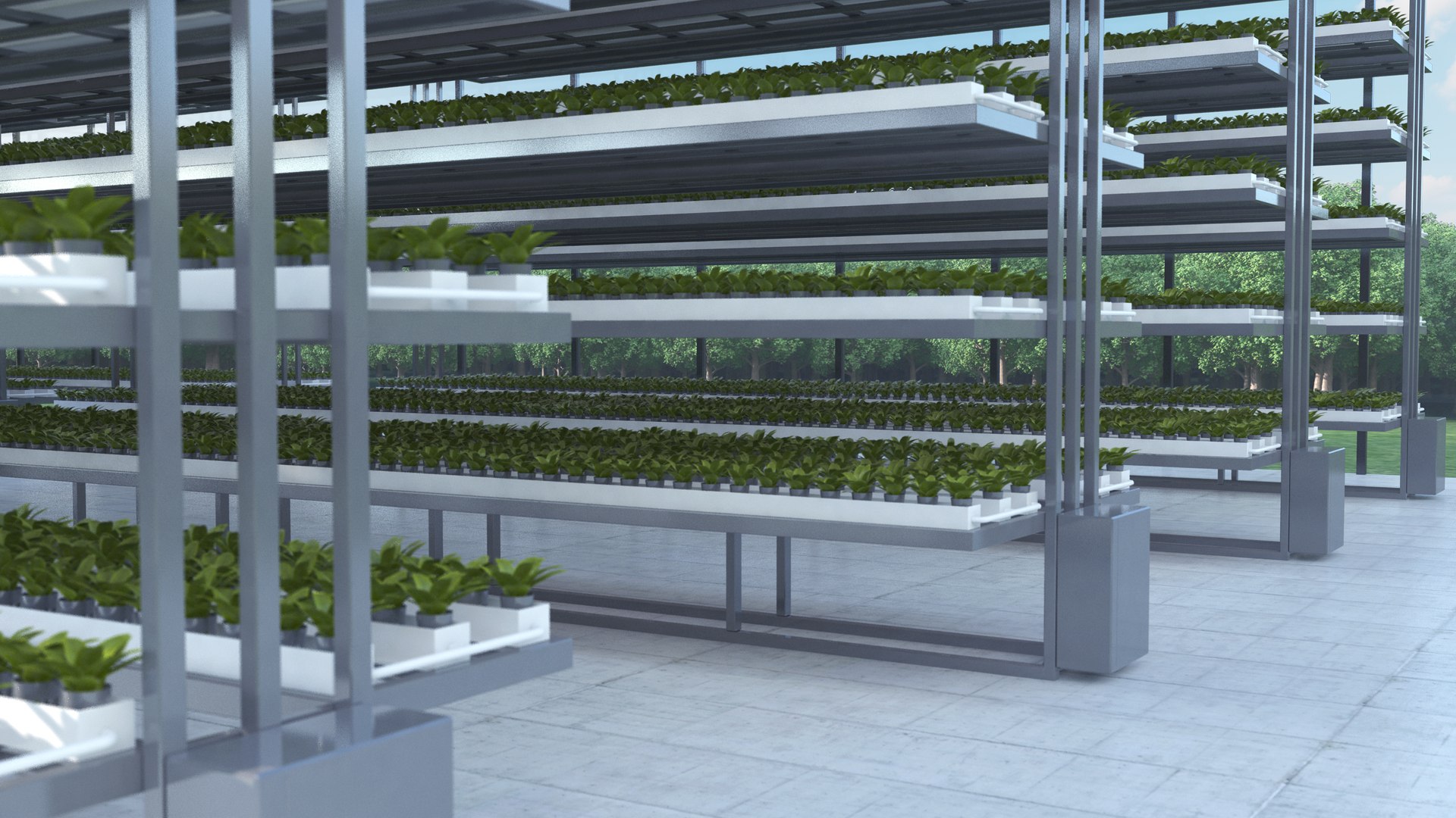 3D Model Hydroponics Vertical Farm 06 - TurboSquid 1883485