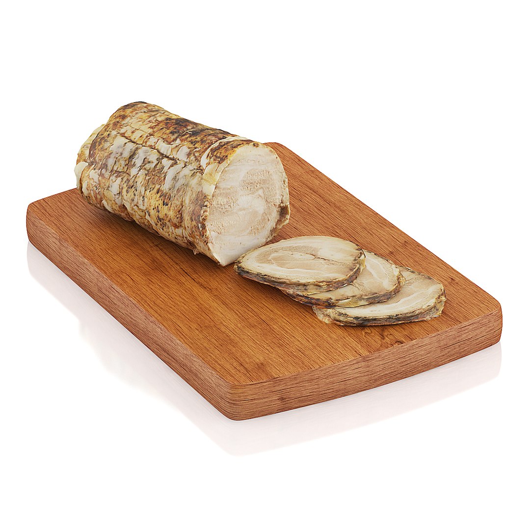 Roast Pork 3d Model