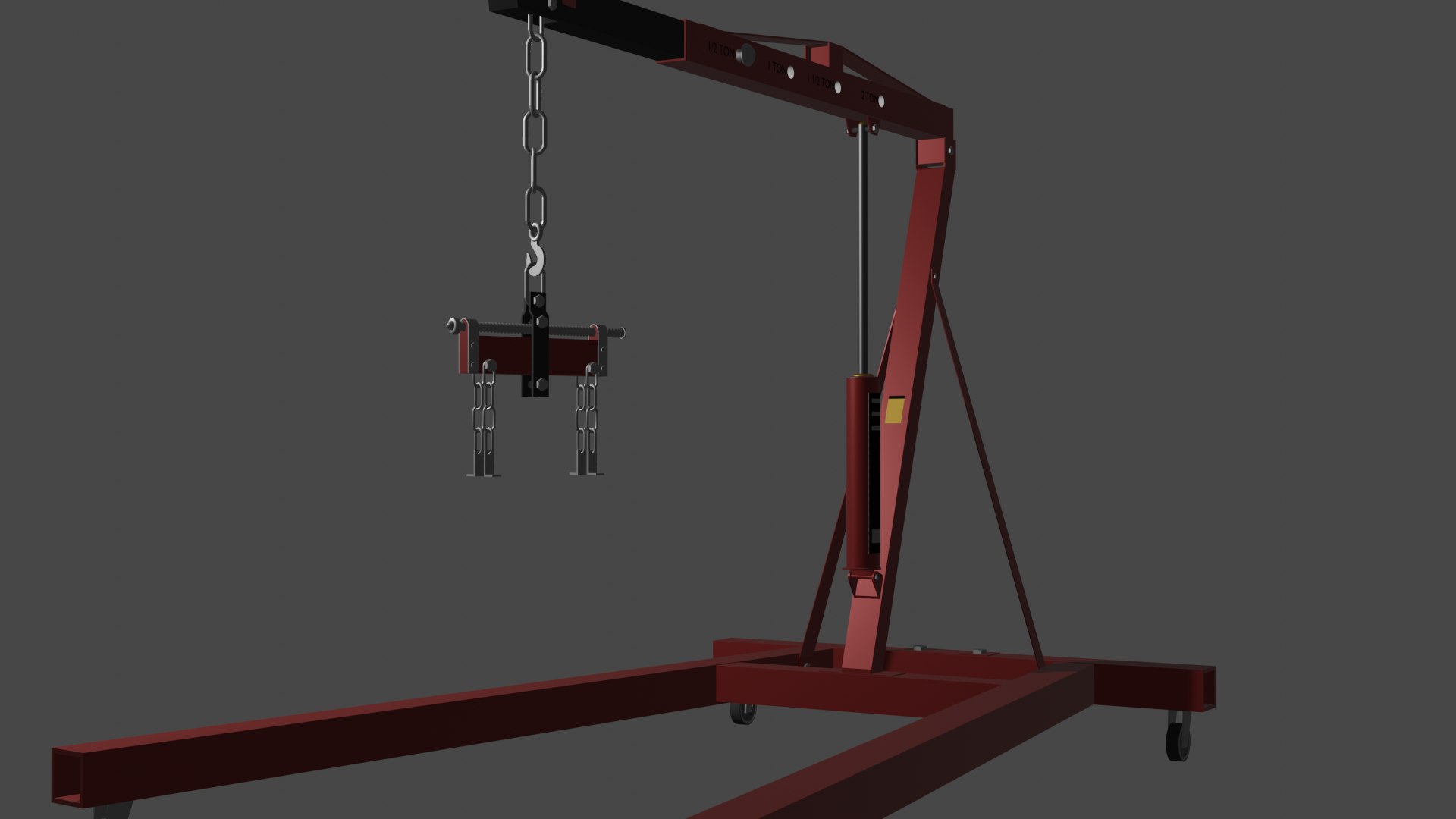 Engine Crane 3D Model - TurboSquid 2133135