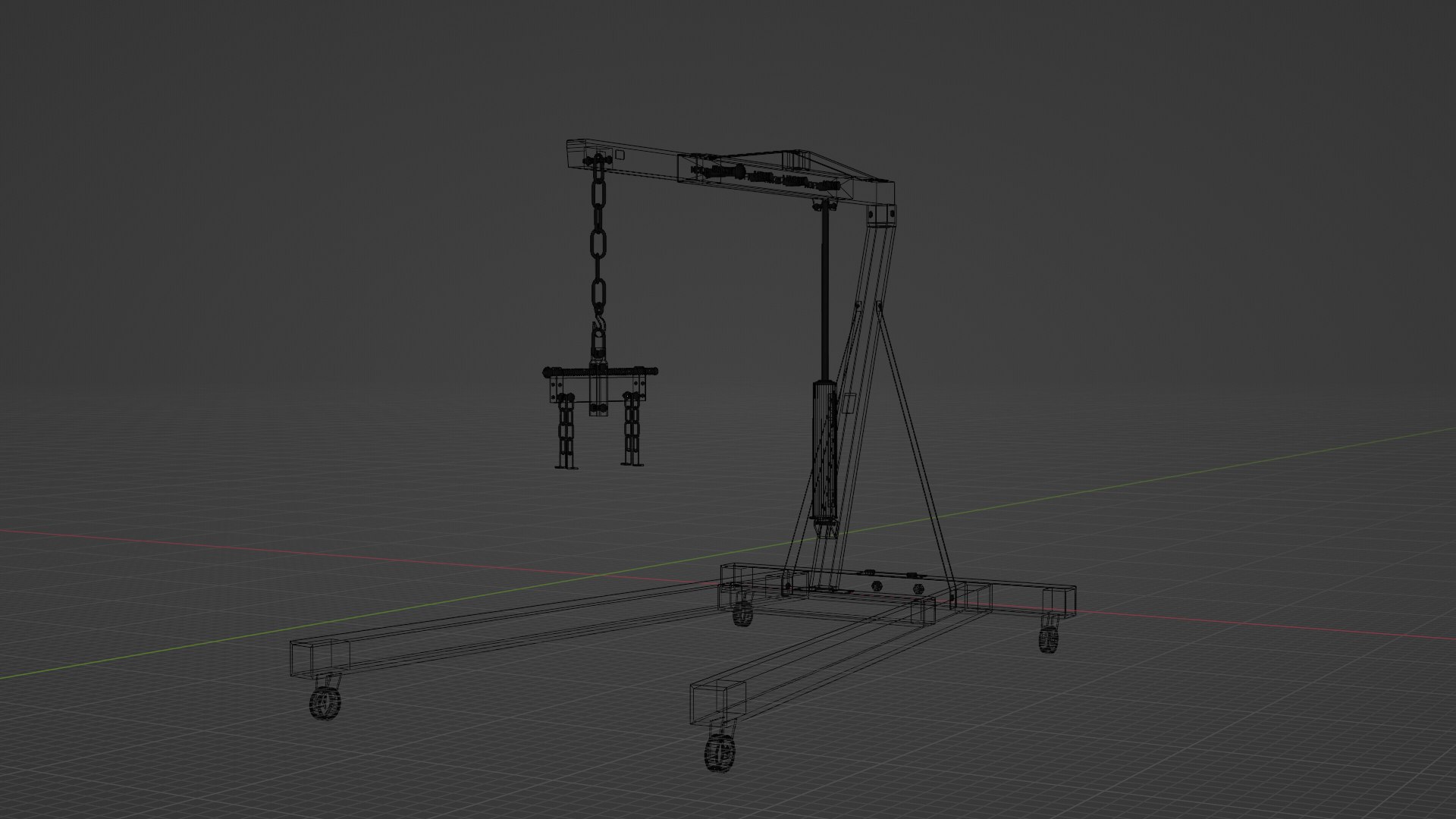 Engine Crane 3D Model - TurboSquid 2133135