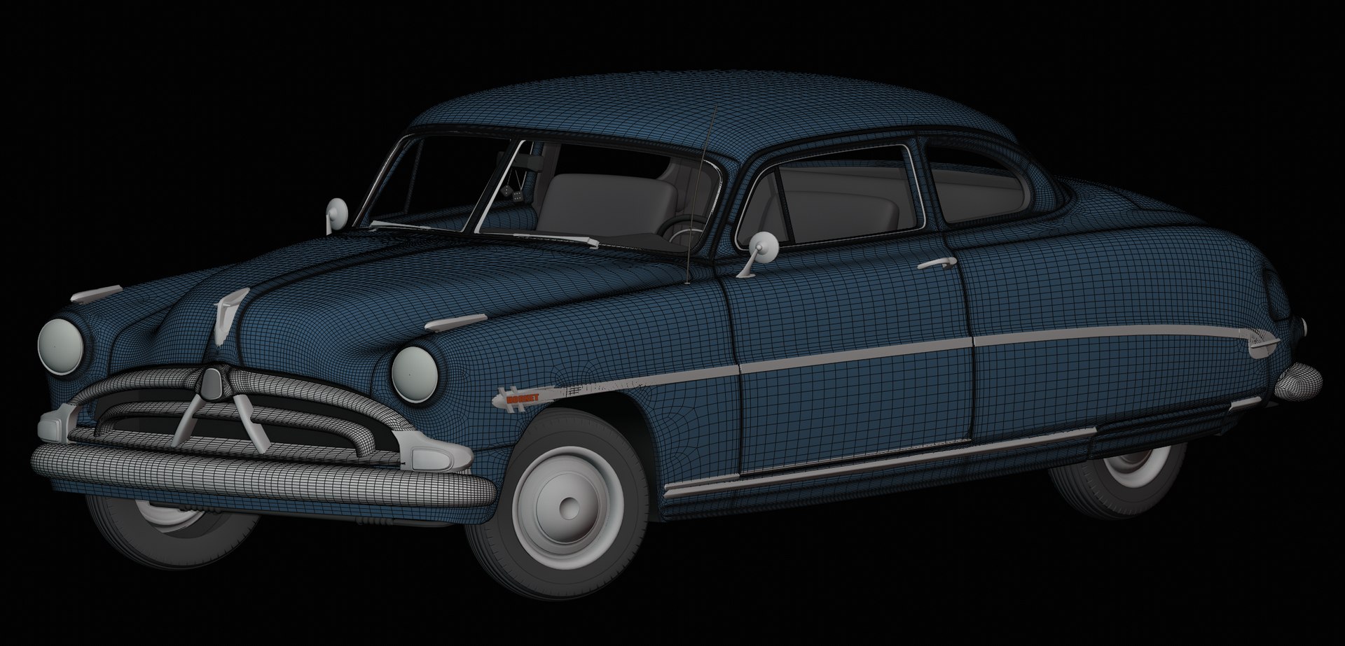 Hudson Hornet 3d Model