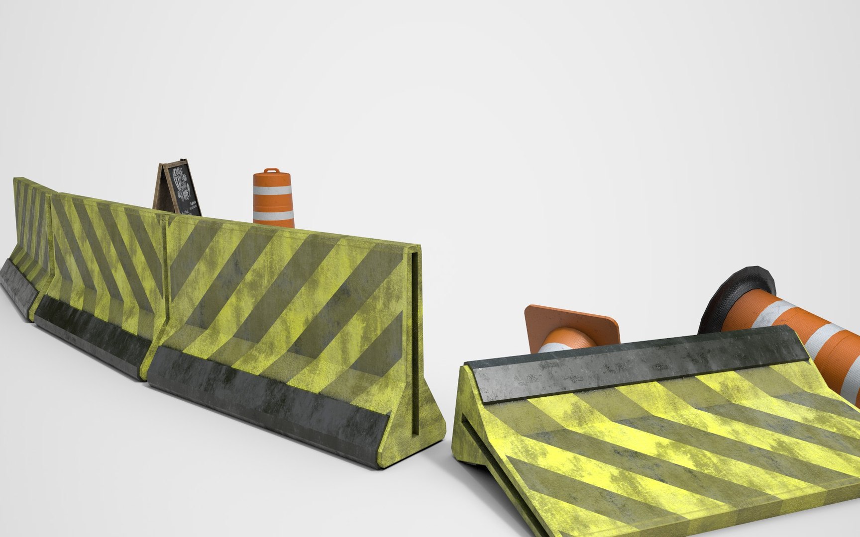 Urban street model - TurboSquid 1208840