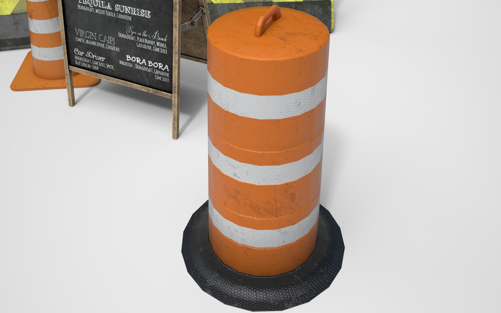 Urban street model - TurboSquid 1208840