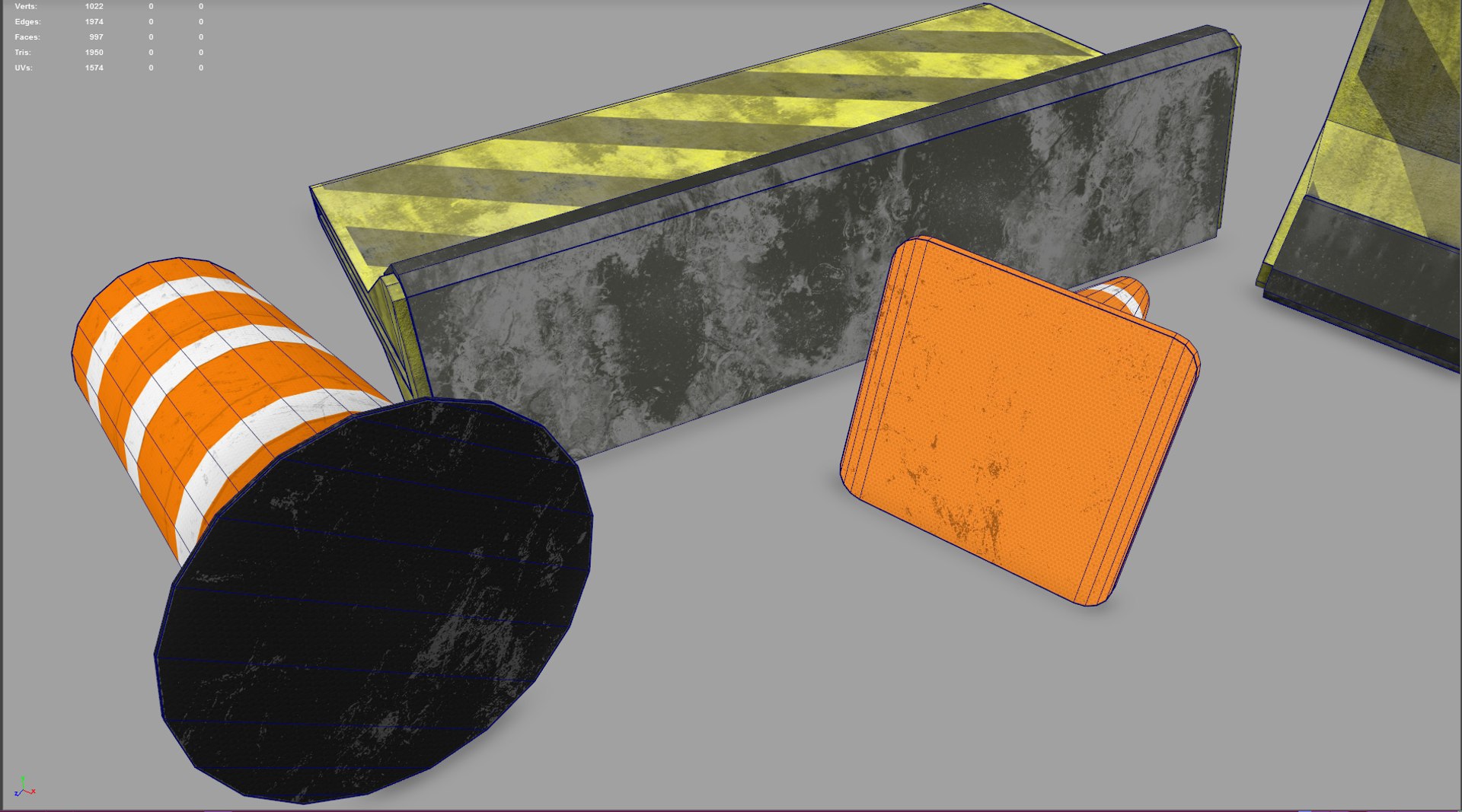 Urban street model - TurboSquid 1208840