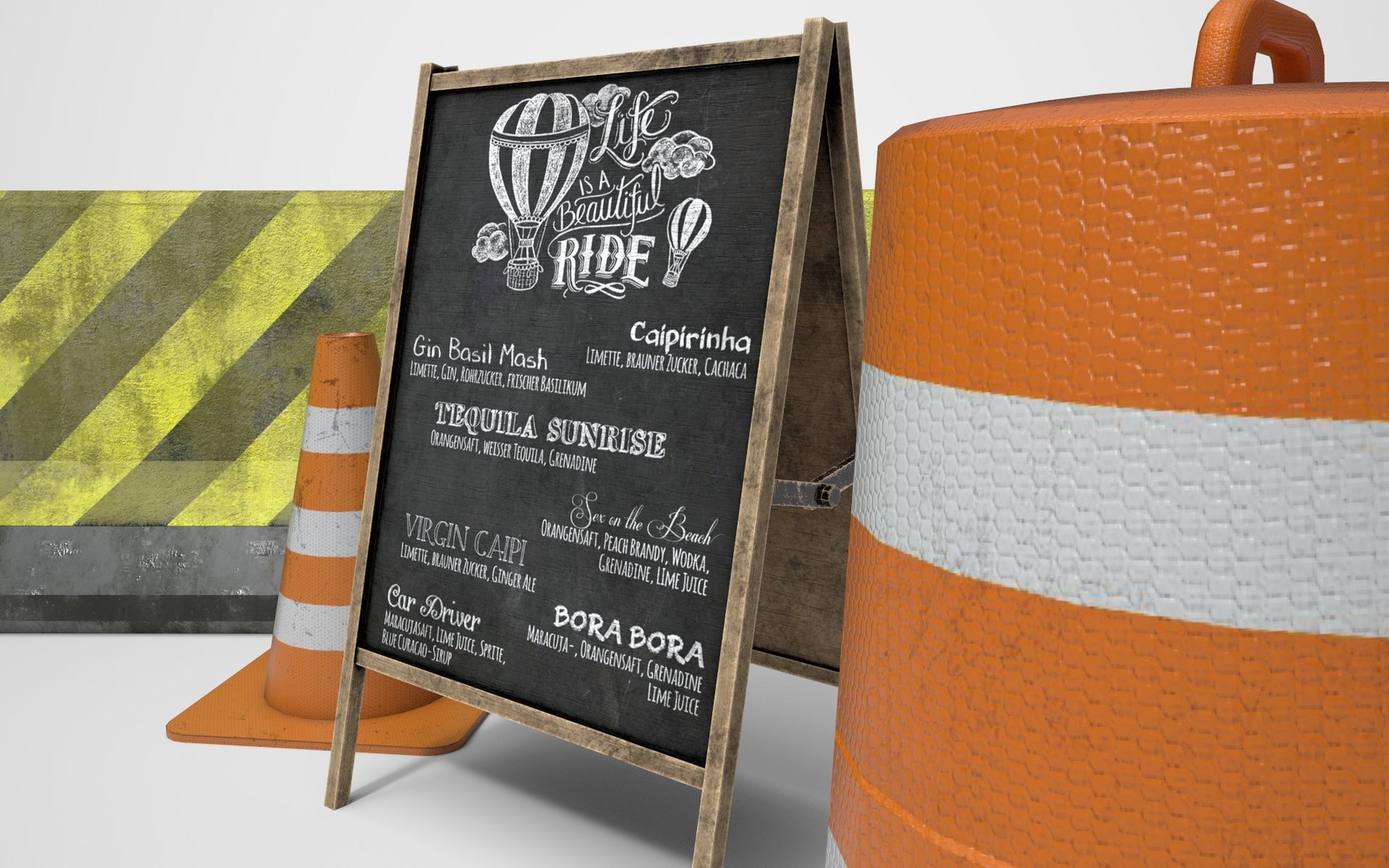 Urban street model - TurboSquid 1208840