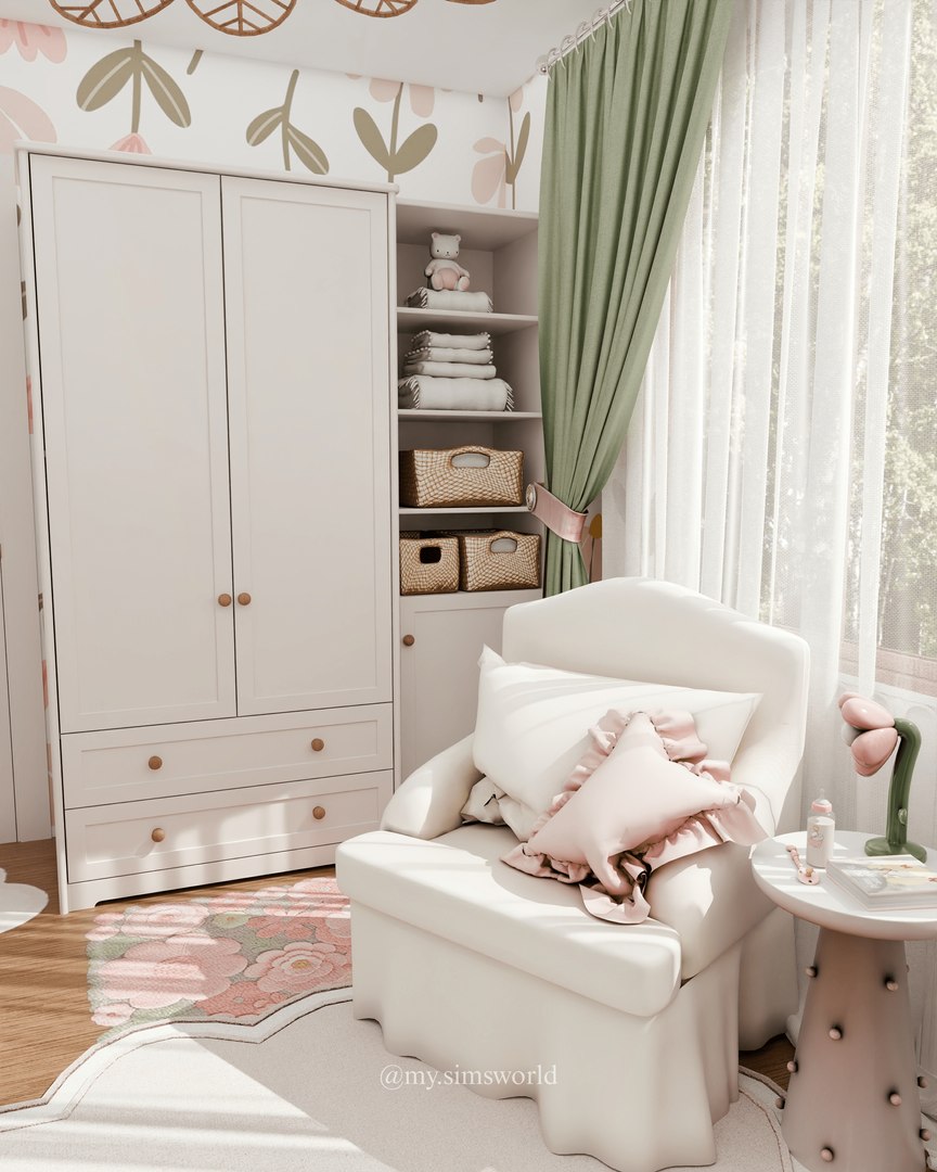 3D Model Spring Baby Room Blender Scene - TurboSquid 2408475