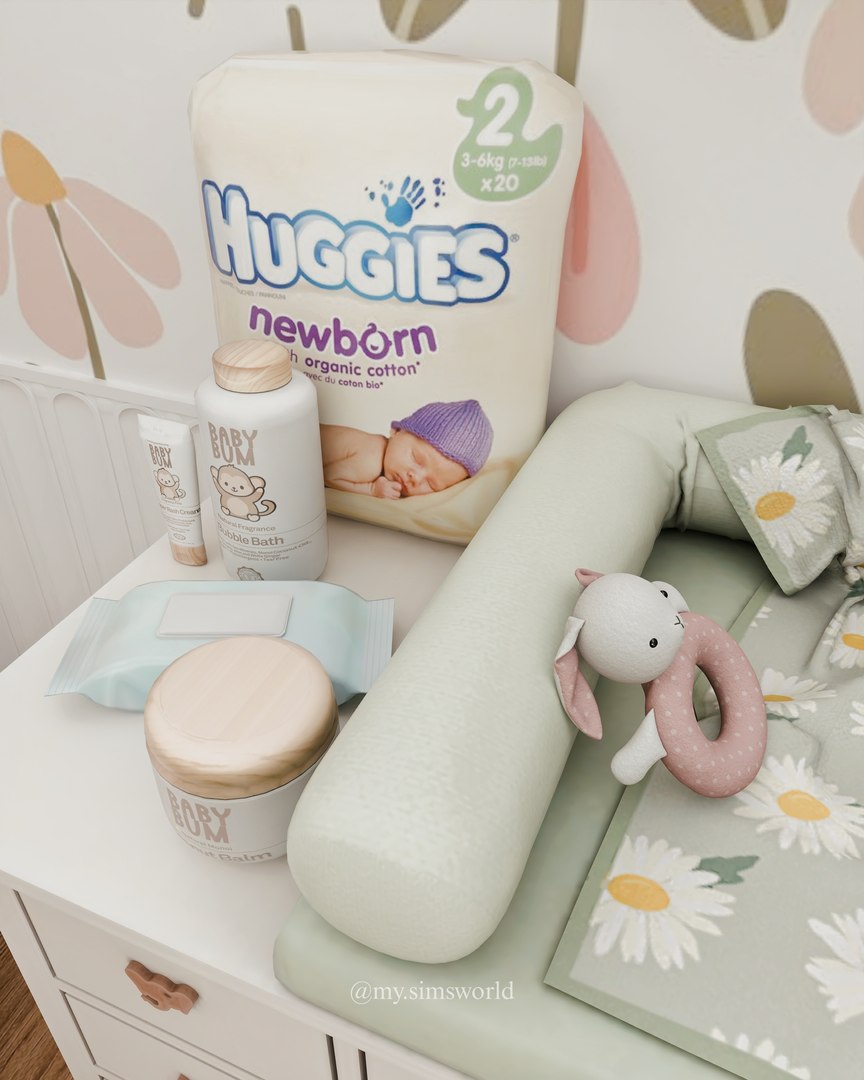 3D Model Spring Baby Room Blender Scene - TurboSquid 2408475
