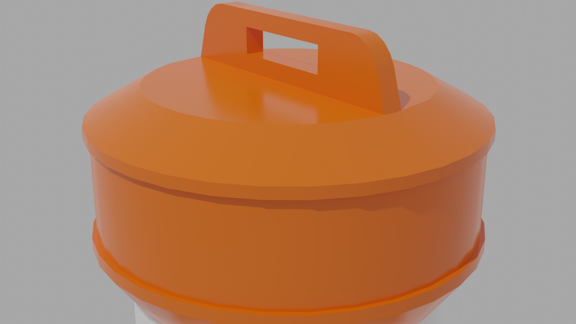 3D Round Traffic Barrier - TurboSquid 2158551