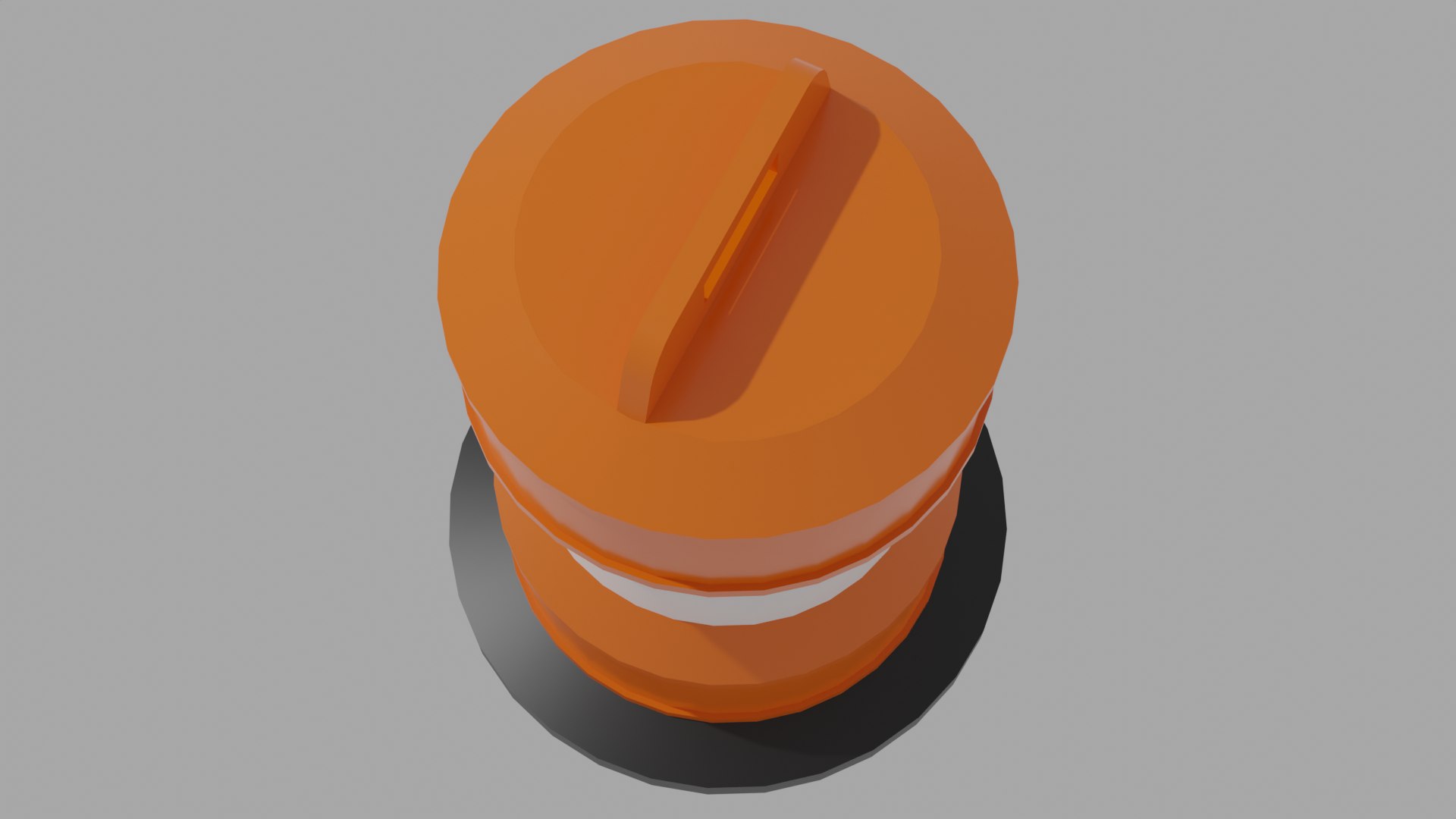 3D Round Traffic Barrier - TurboSquid 2158551