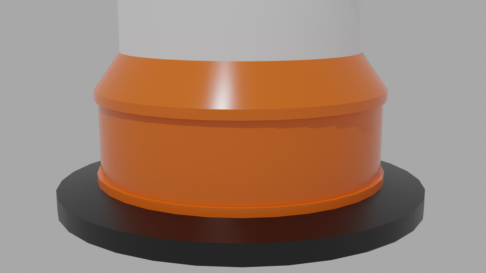 3D Round Traffic Barrier - TurboSquid 2158551