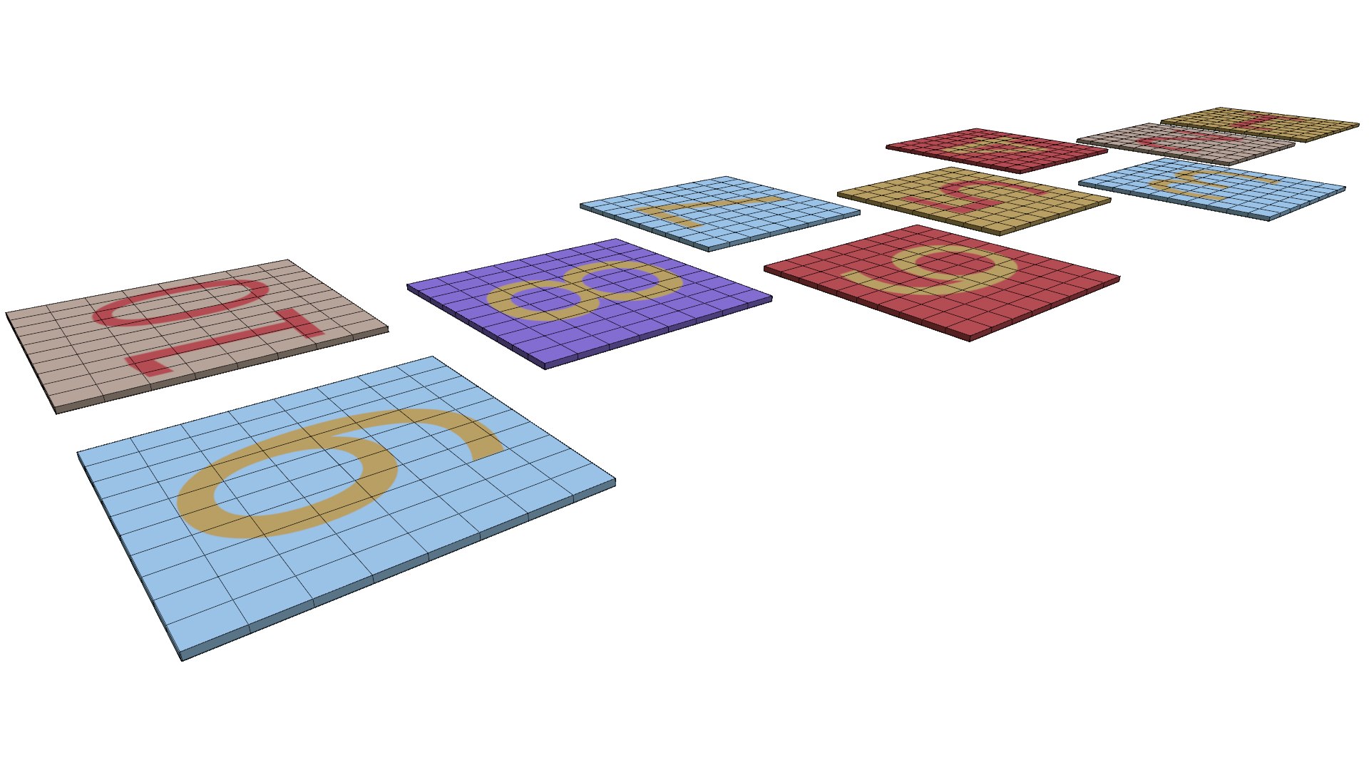 3D Hopscotch - TurboSquid 2228995