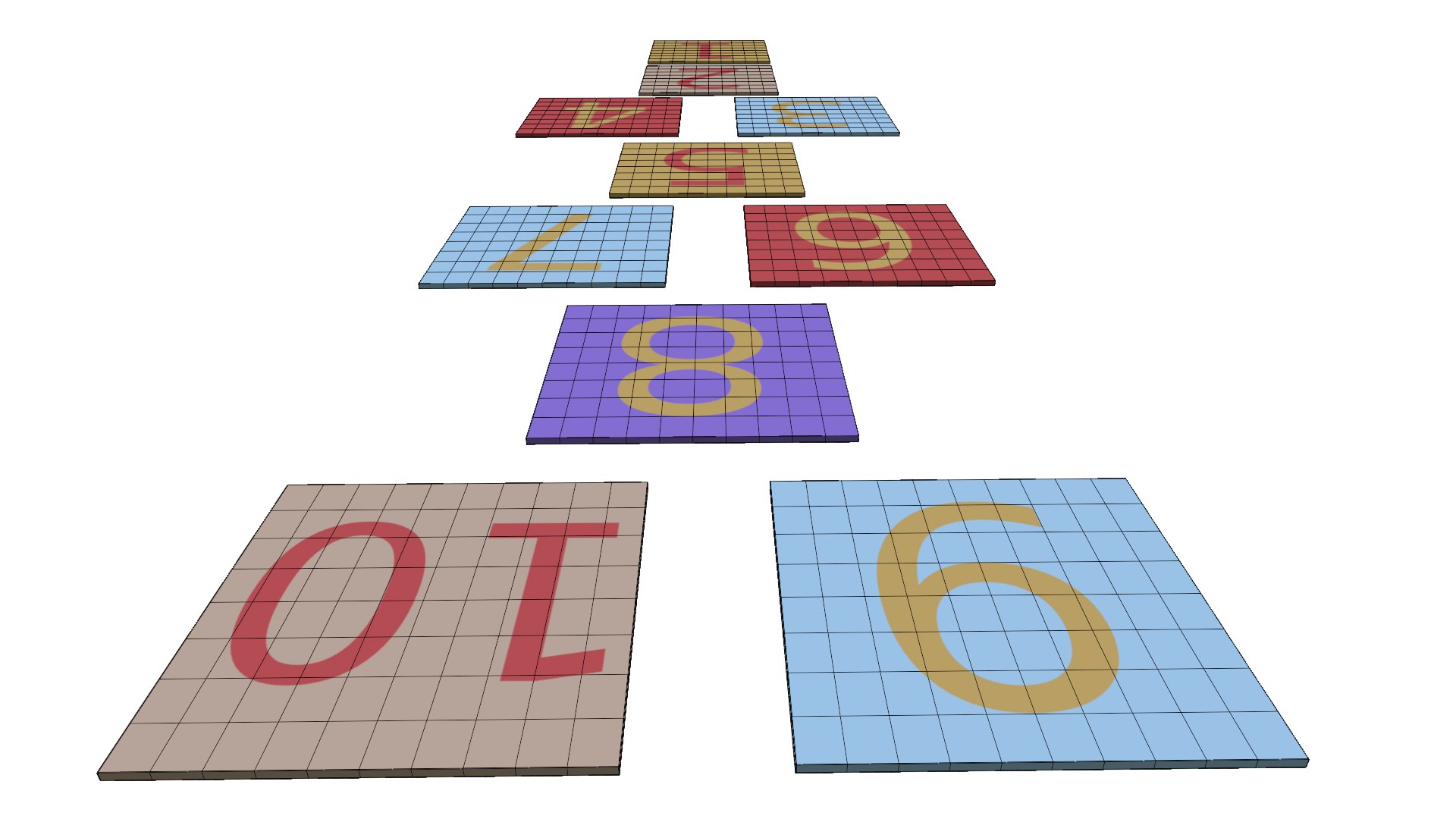 3D Hopscotch - TurboSquid 2228995