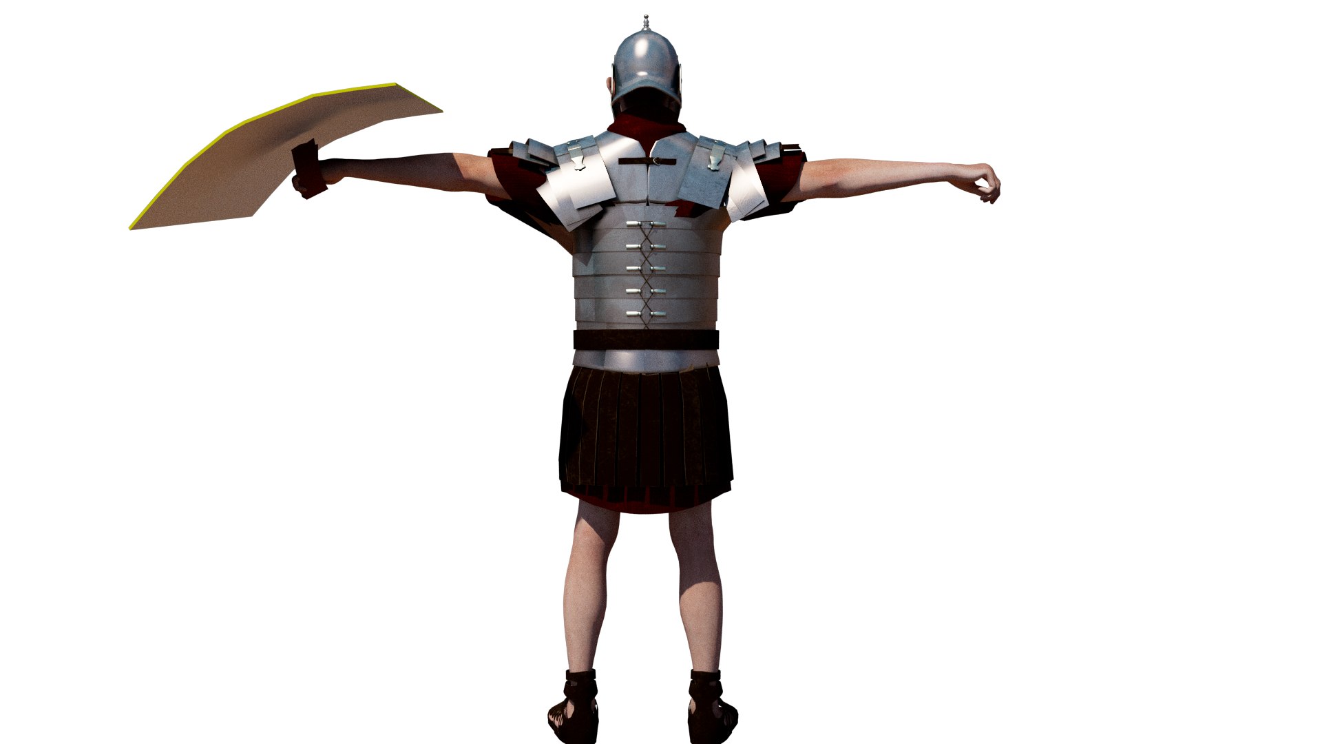 ROME SOLDIER ANIMATED - RIGGED Model - TurboSquid 2146568