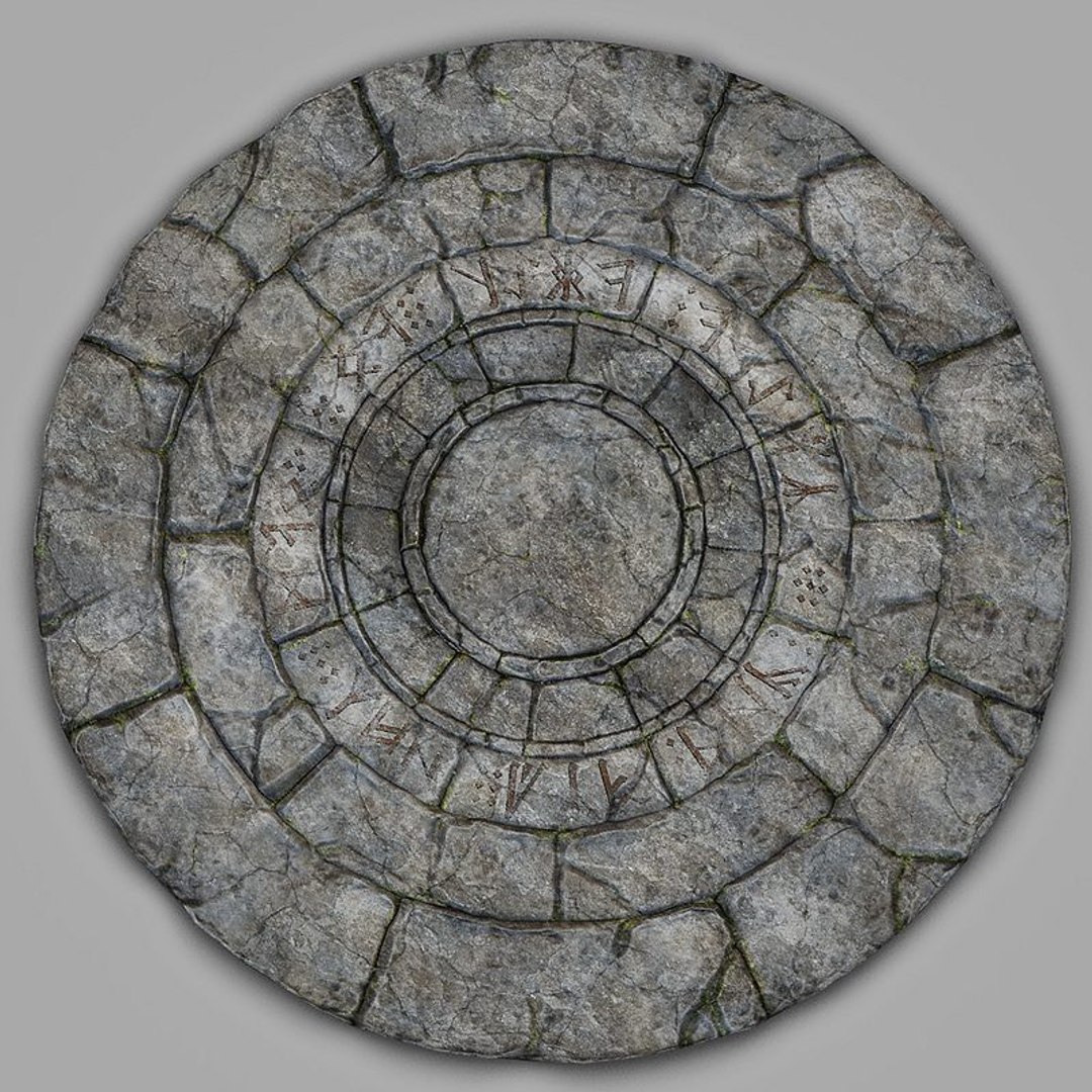 Old Stone Circle Obj