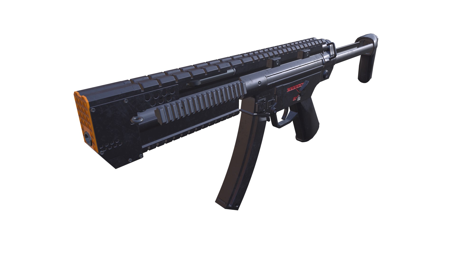 SMG 3D Model - TurboSquid 1757298