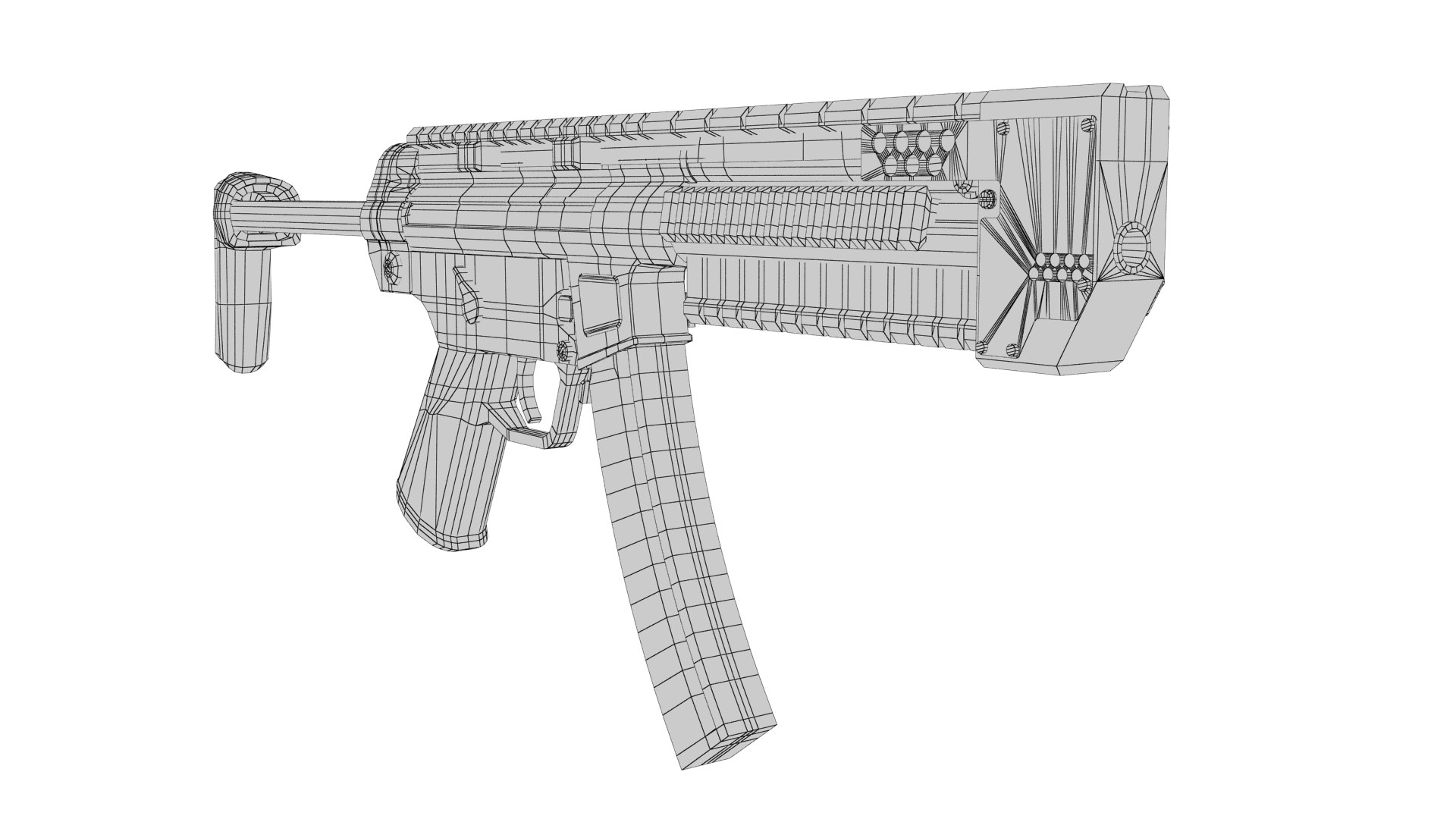 SMG 3D Model - TurboSquid 1757298