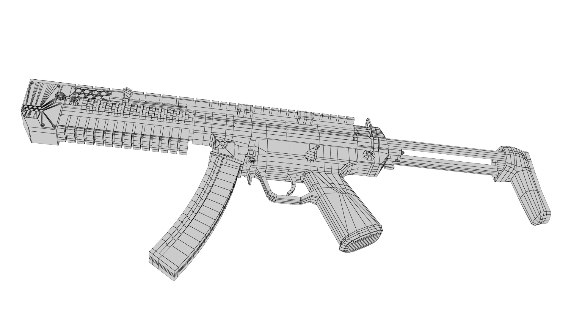 SMG 3D Model - TurboSquid 1757298