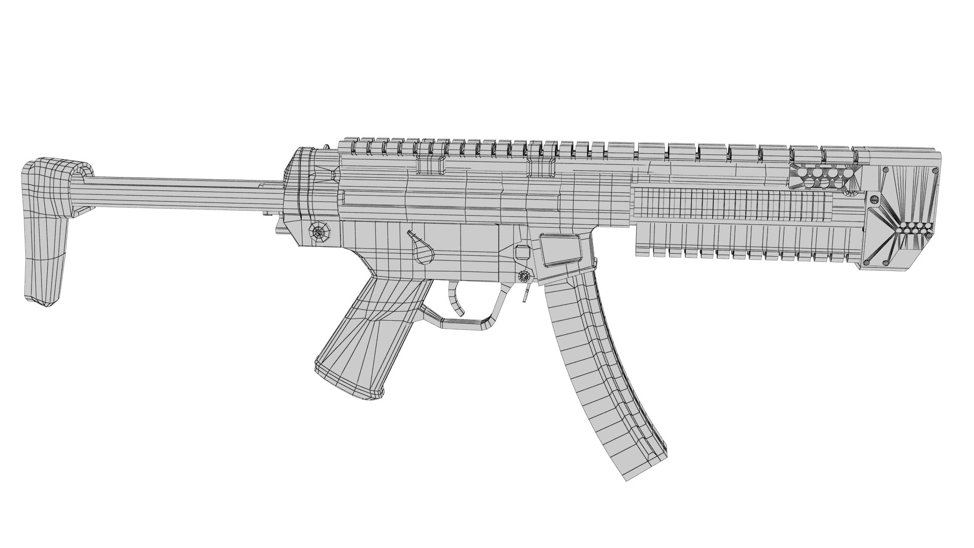 SMG 3D Model - TurboSquid 1757298